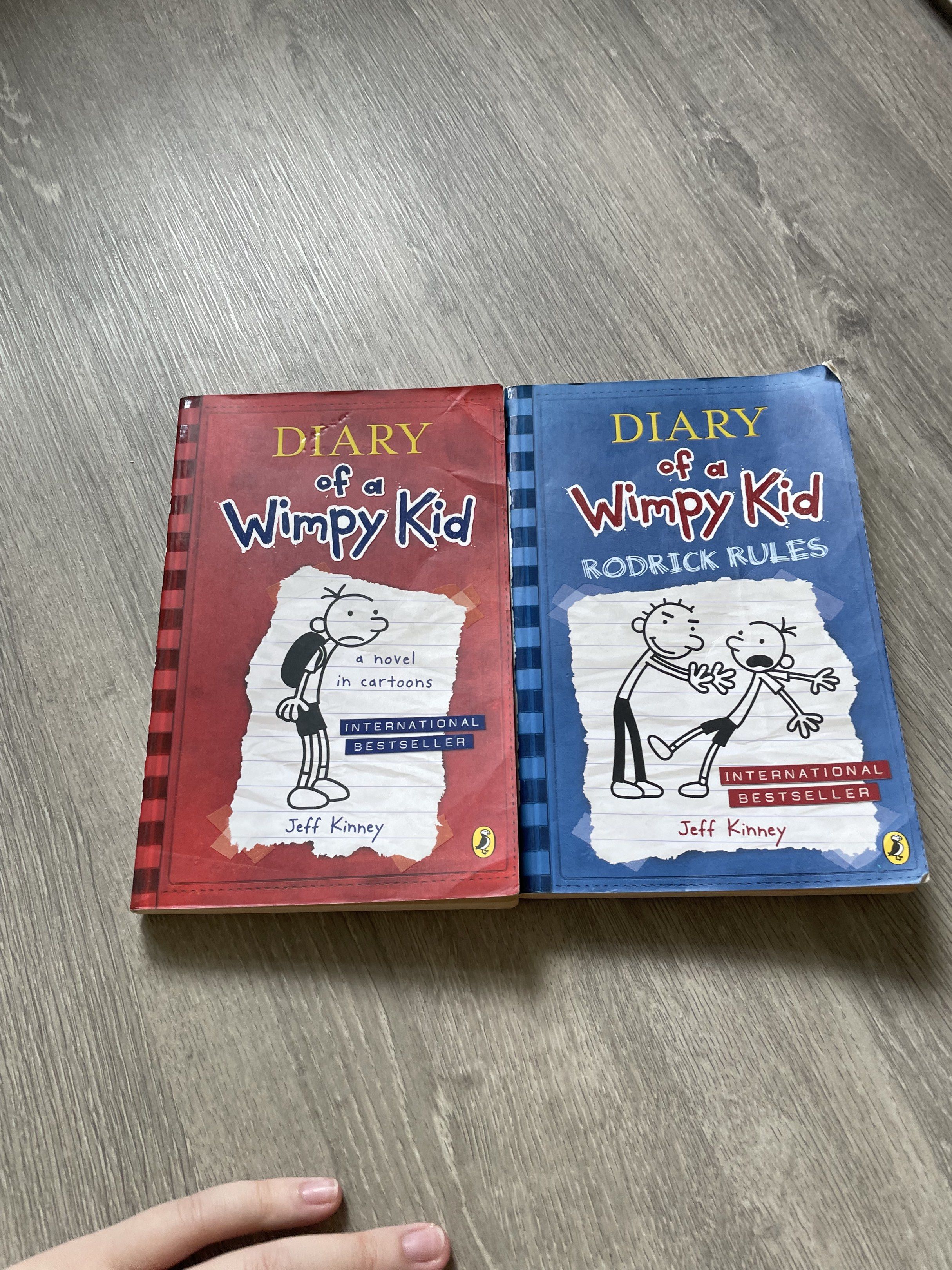 Diary of a Wimpy Kid Books - 2 Books, Hobbies & Toys, Books & Magazines ...