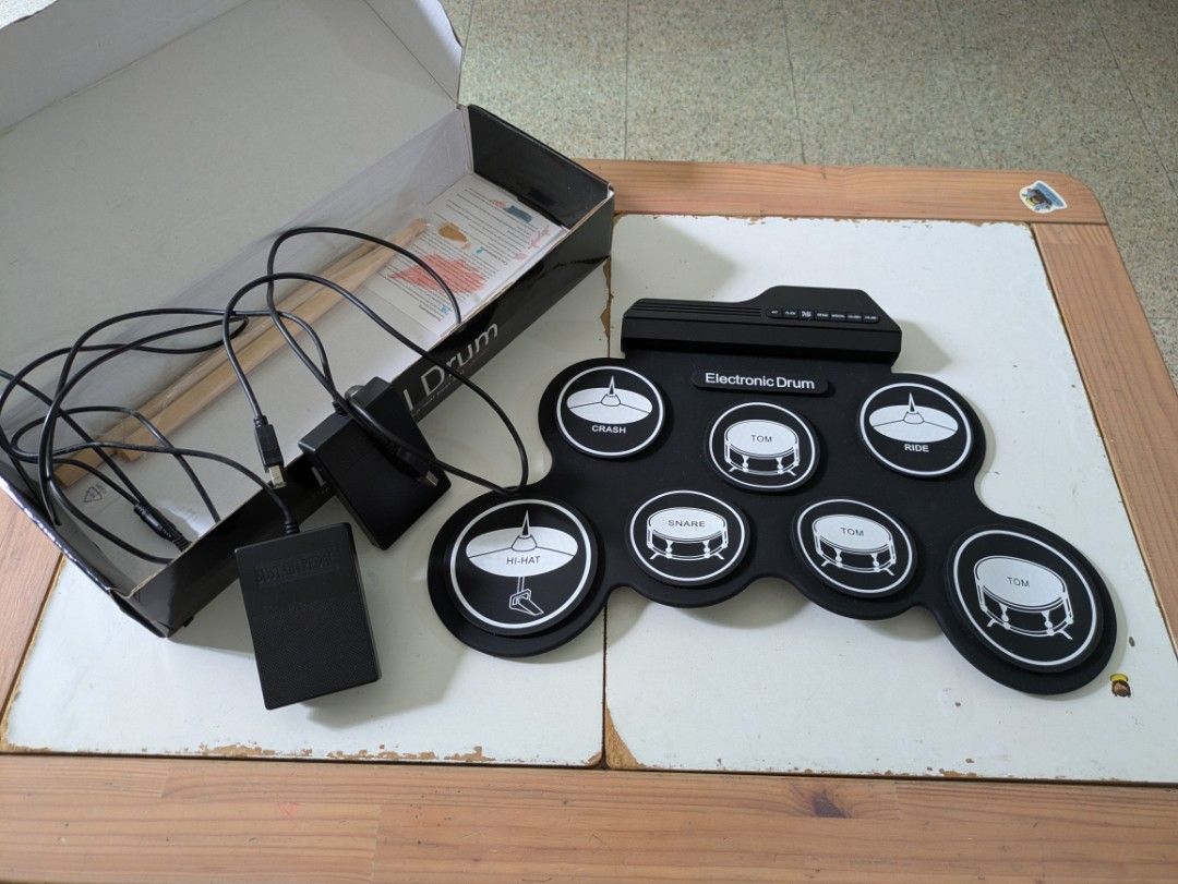 Digital Drum Kit, Hobbies & Toys, Musical Instruments on Carousell