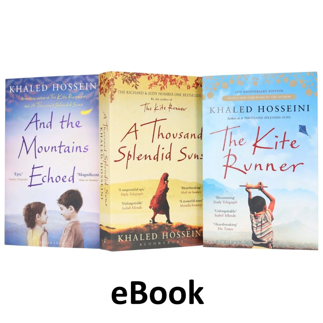 Digital Set - The Kite Runner, A Thousand Splendid Suns, And the ...