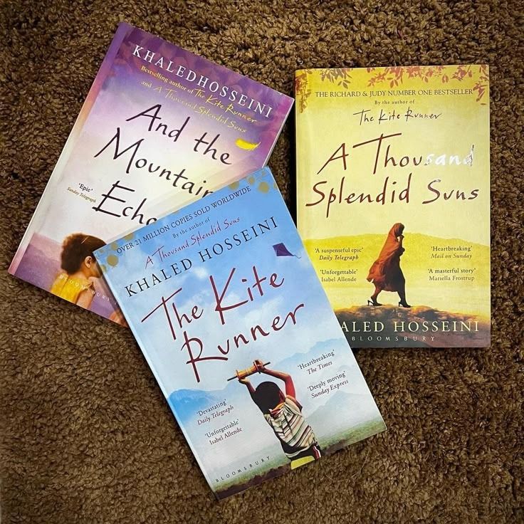 Digital Set - The Kite Runner, A Thousand Splendid Suns, And the ...