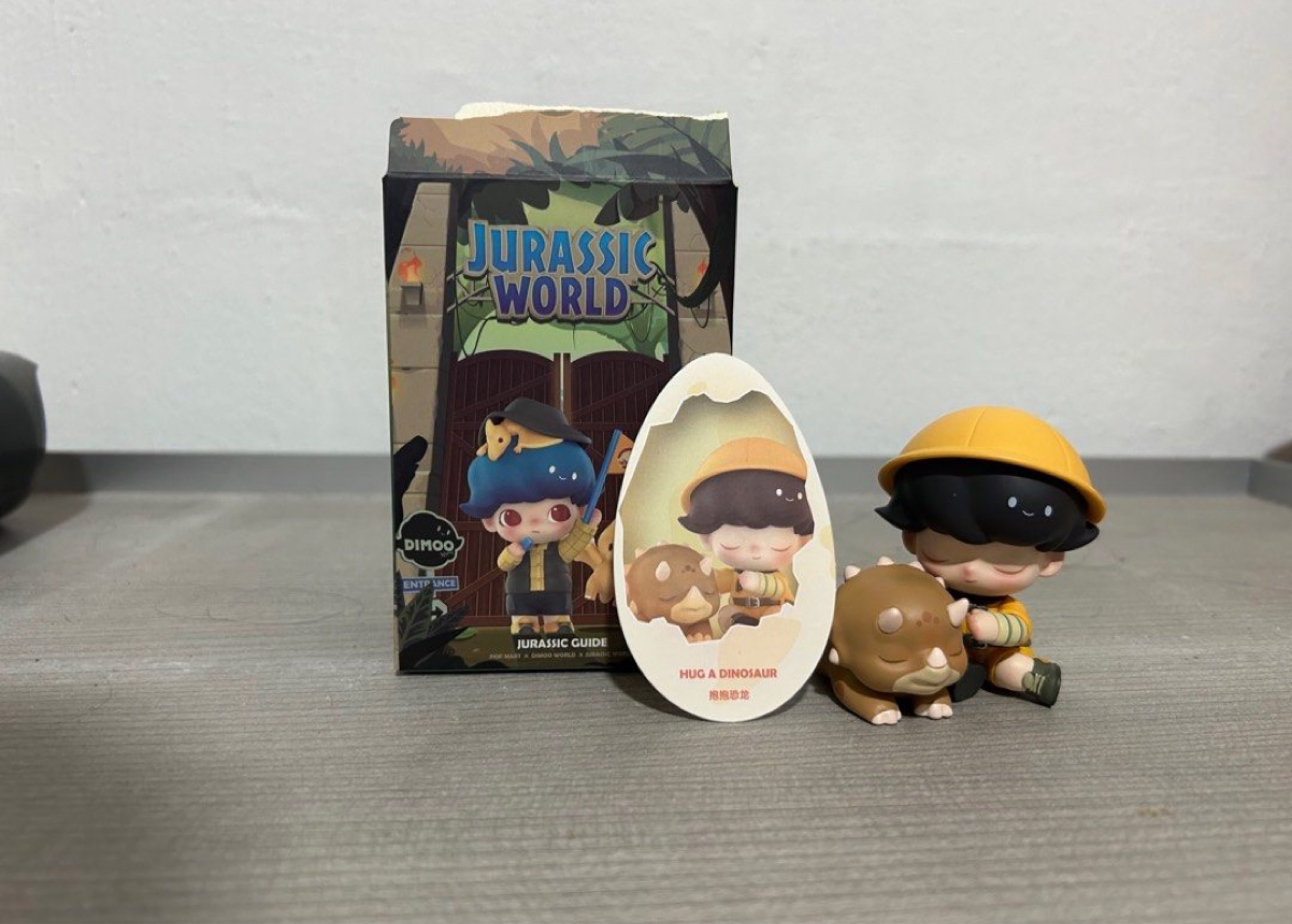 Dimoo Jurassic World Blind Box Figure - Hug a Dinosaur, Hobbies & Toys ...