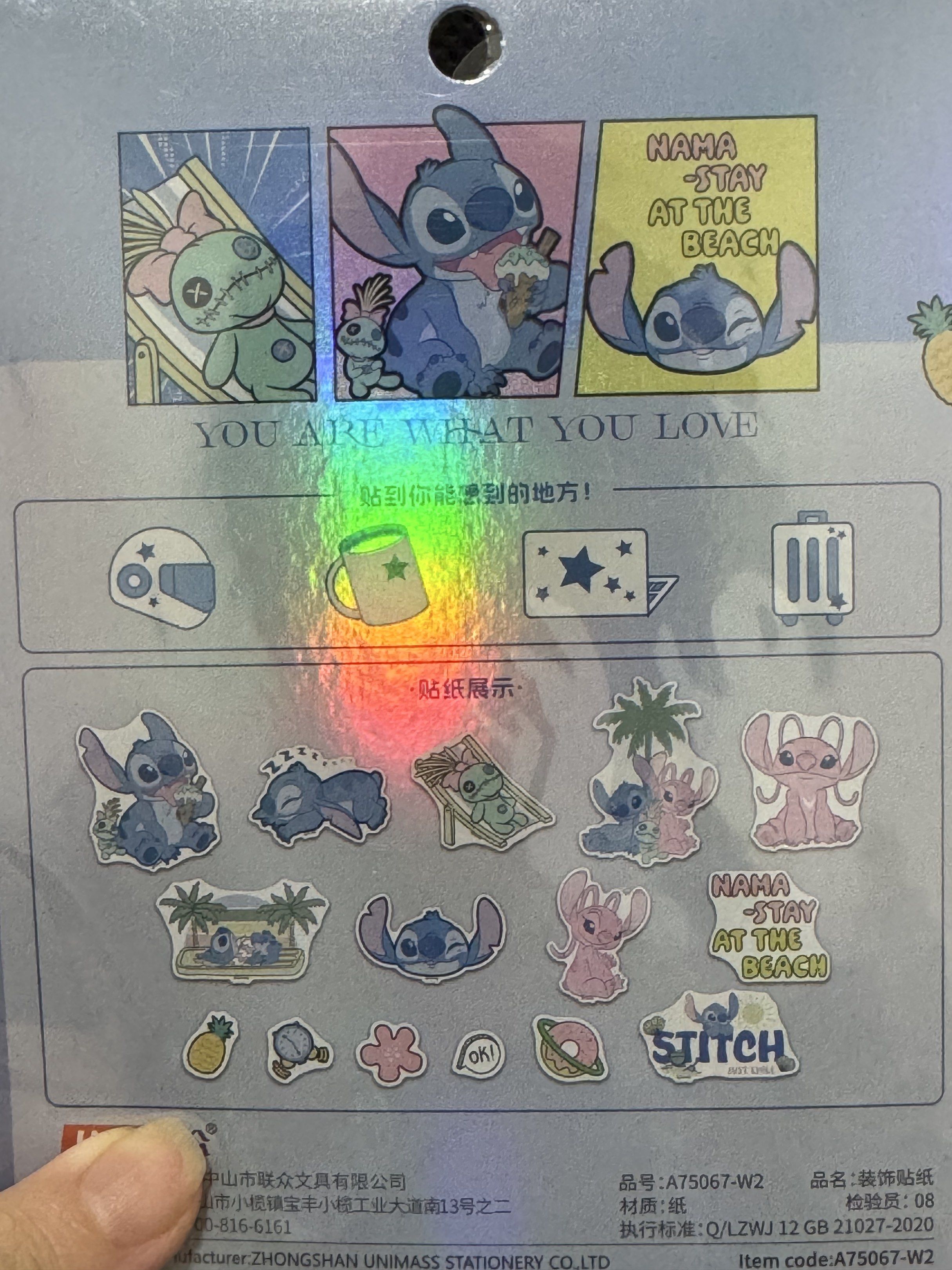 Disney Stitch Stickers - Brand New, Hobbies & Toys, Stationery & Craft ...