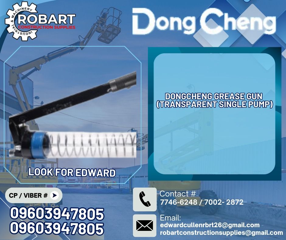 dong cheng Grease Gun (Transparent Single Pump), Everything Else ...
