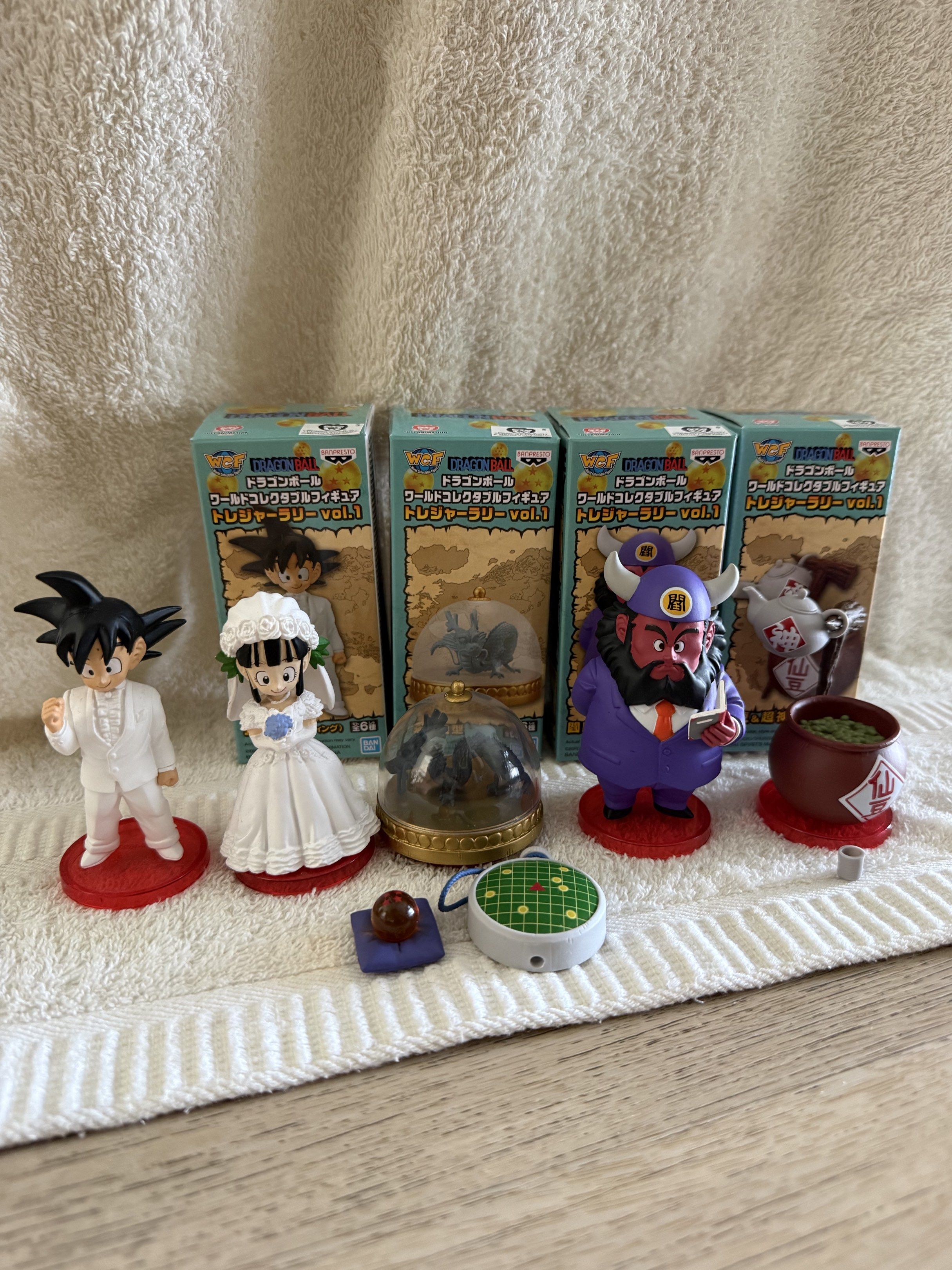 Dragon Ball World Collectable Figure Treasure Rally Vol.1, Hobbies ...