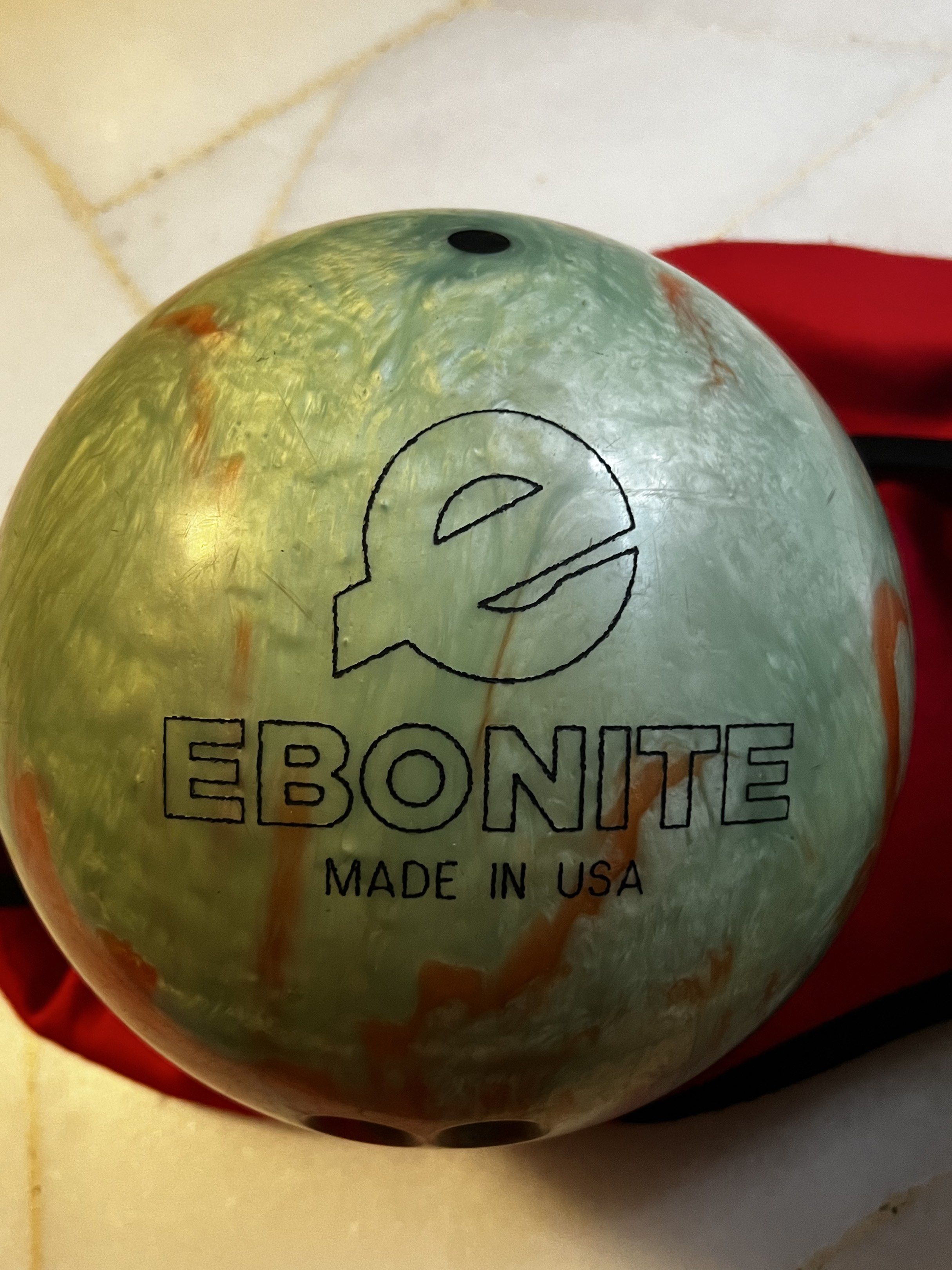 Ebonite Maxim Bowling Ball, Sports Equipment, Sports & Games, Billiards ...
