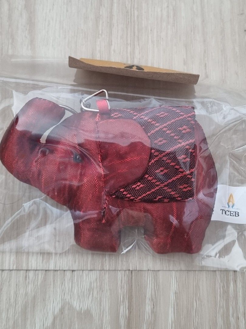 Elephant Plush Keychain - Brand New, Hobbies & Toys, Toys & Games on ...