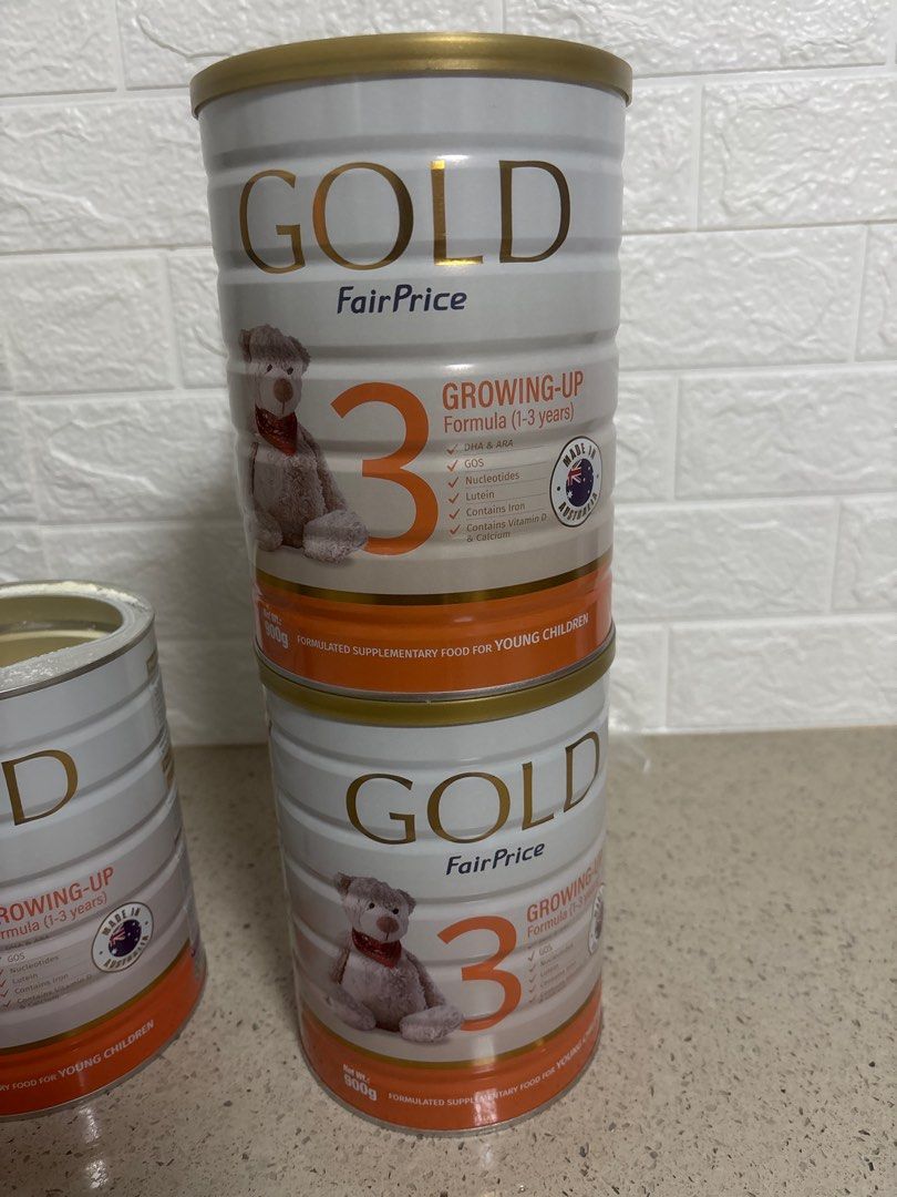 FairPrice Gold 3 Growing-Up Formula (1-3 years), Babies & Kids, Nursing ...