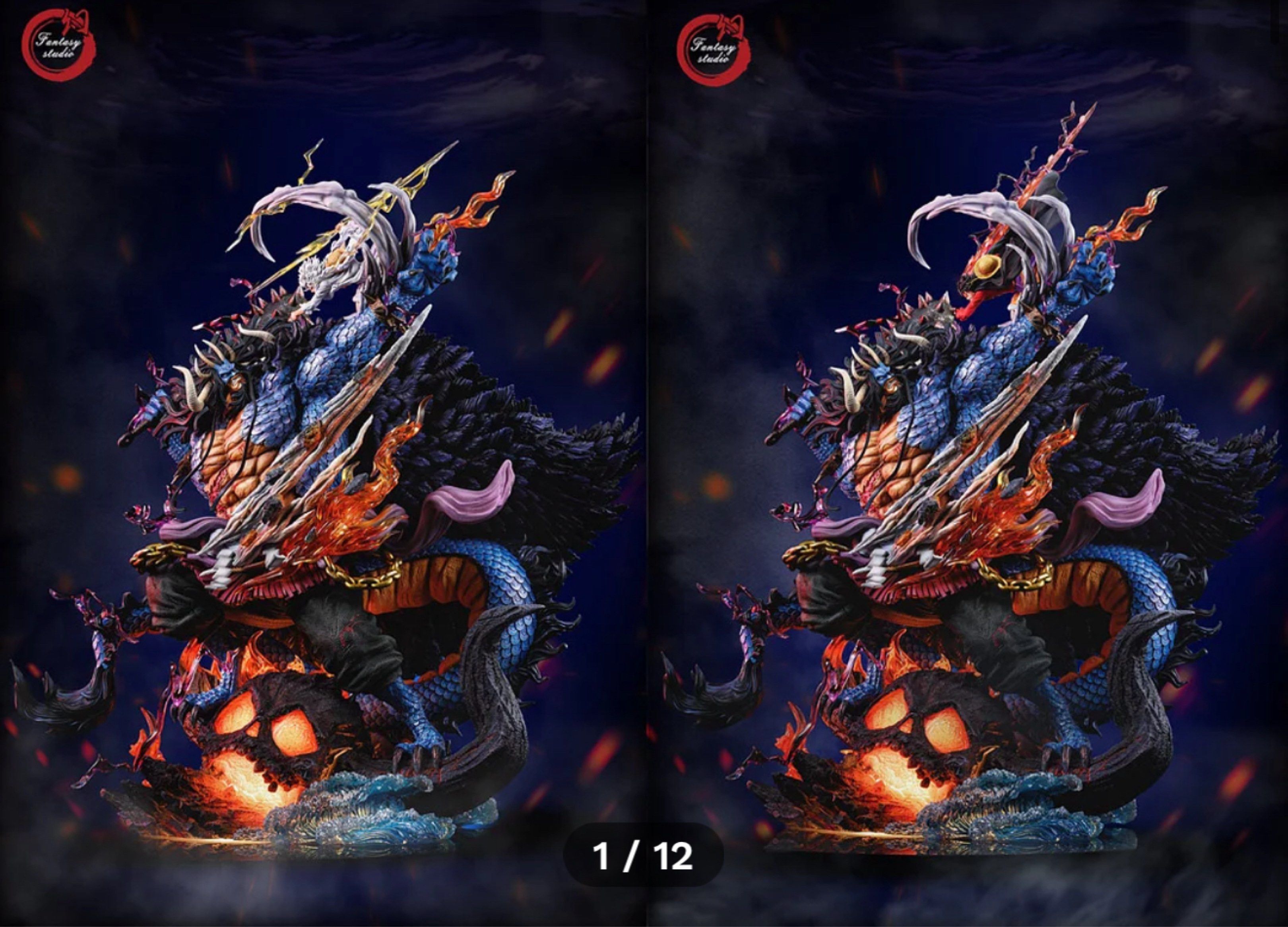 Fantasy Studio Kaido vs luffy Figure, Hobbies & Toys, Toys & Games on ...