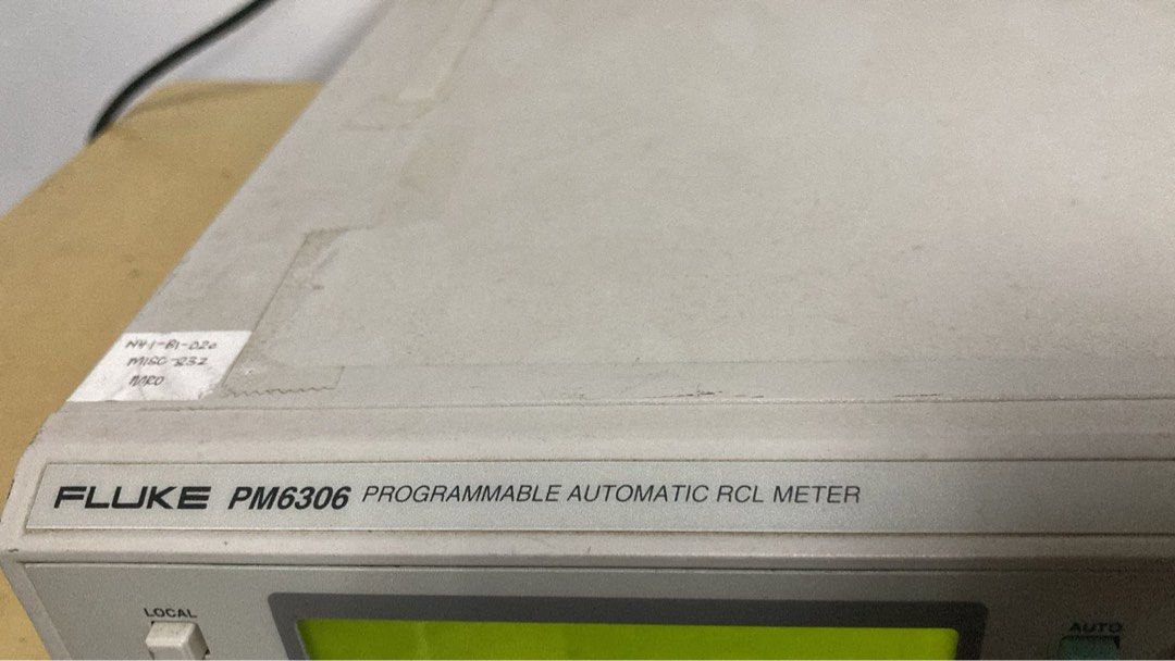 Fluke PM6306 Programmable Automatic RCL Meter, TV & Home Appliances ...