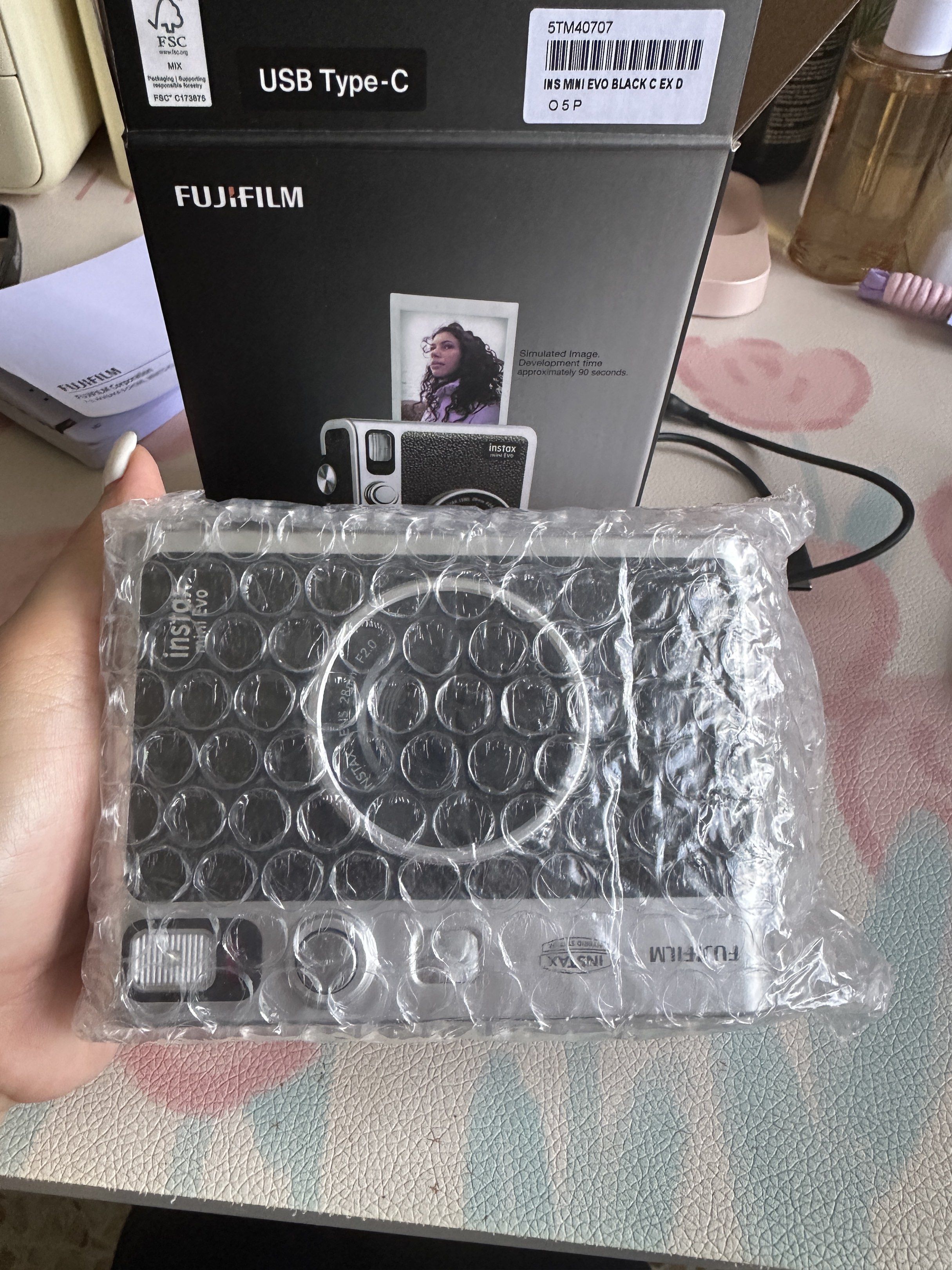 Fujifilm Instax Mini Evo Hybrid Instant Camera, Photography, Cameras on ...