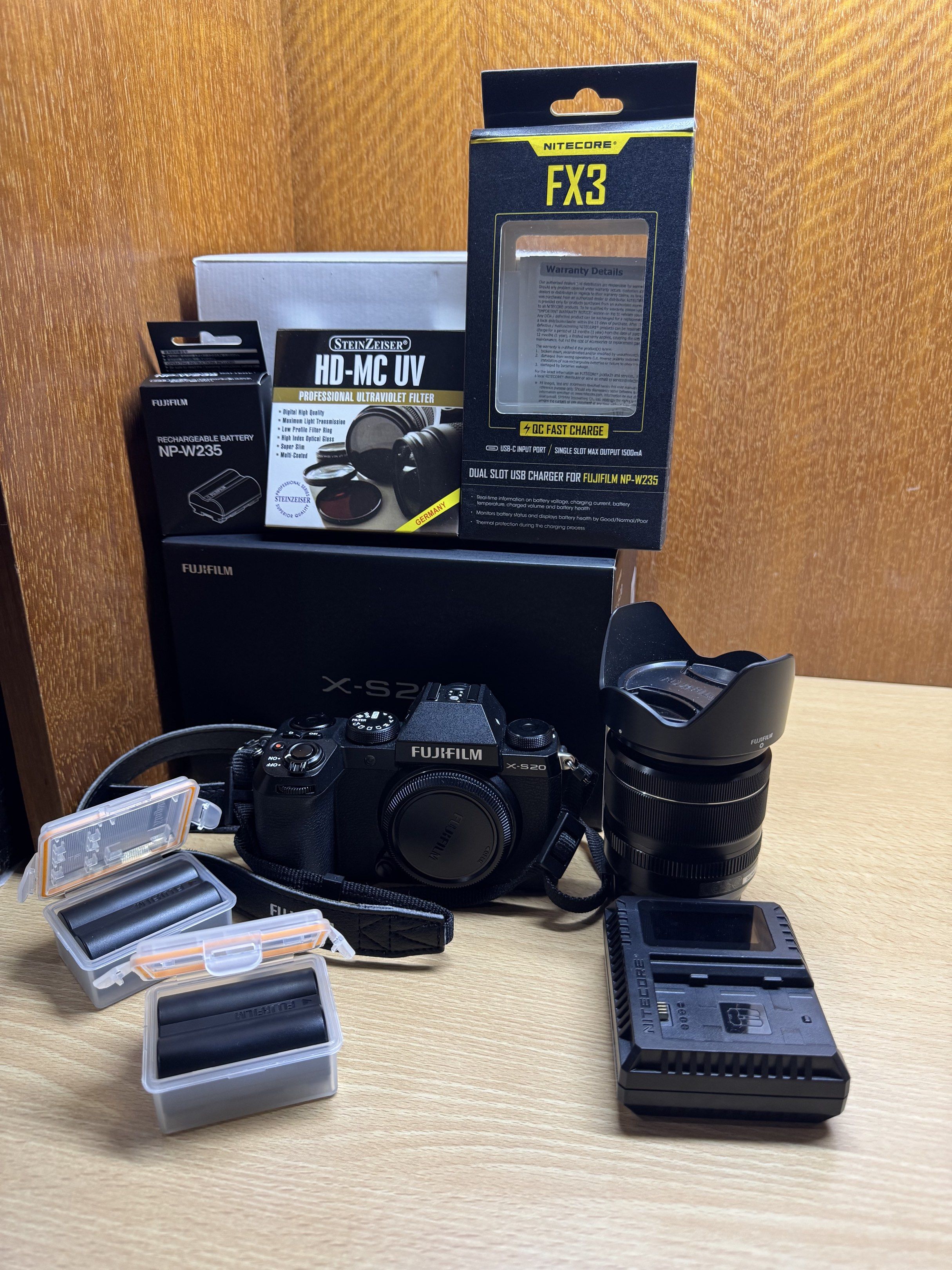 Fujifilm X-S20 Camera Kit with Lens and Accessories, Photography ...