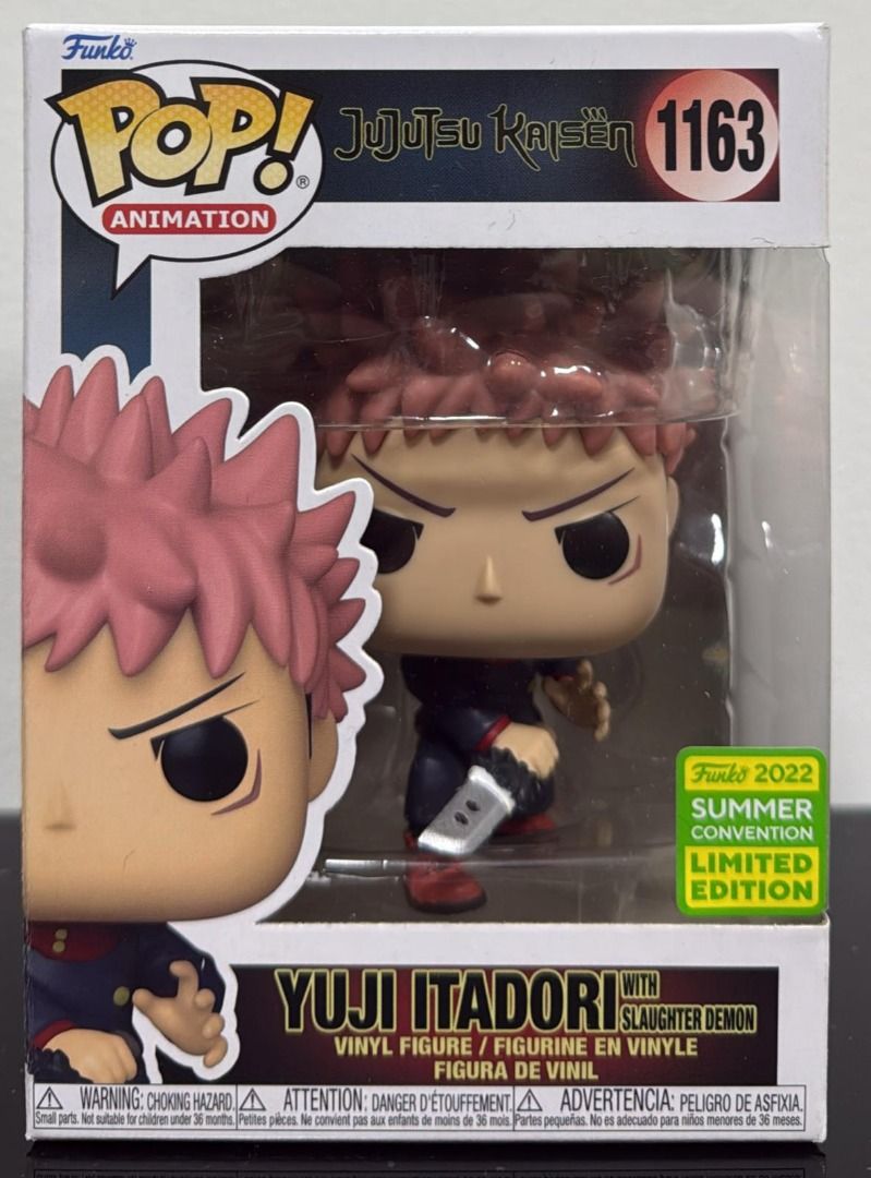 Funko Pop Animation : Jujutsu Kaisen - Yuji Itadori with Slaughter ...