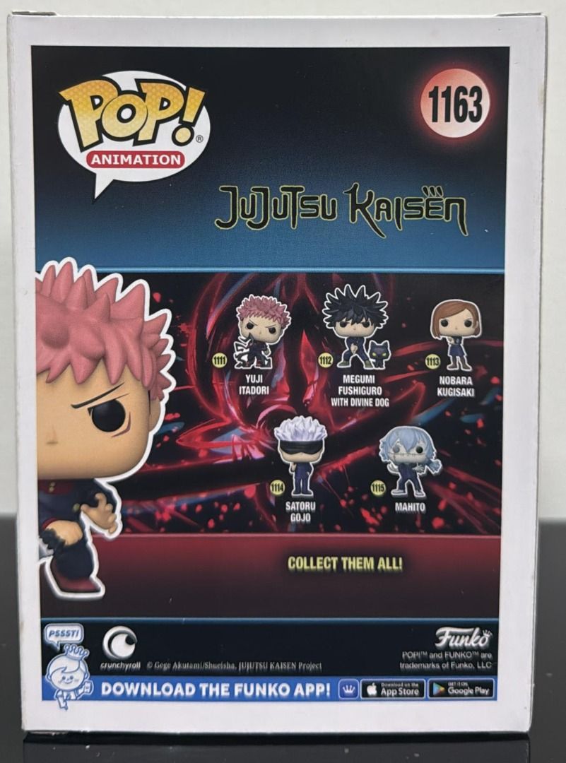 Funko Pop Animation : Jujutsu Kaisen - Yuji Itadori with Slaughter ...