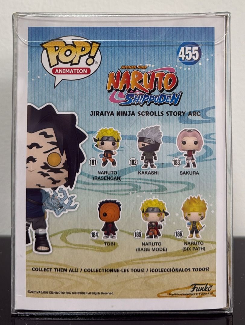 Funko Pop Animation : Naruto Shippuden - Sasuke (Curse Mark) (455 ...