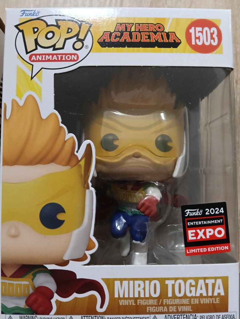 Funko Pop! Animation My Hero Academia Mirio Togata #1503, Hobbies ...