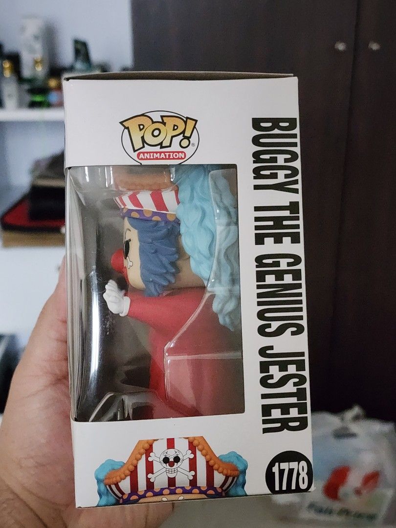 Funko Pop! Animation: One Piece - Buggy the Genius Jester #1778 ...