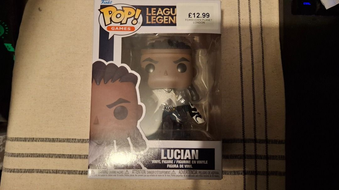 Funko Pop! Games League of Legends Lucian, 興趣及遊戲, 玩具 & 遊戲類 - Carousell