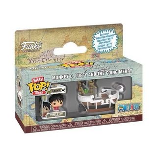 Funko Bitty Pop! Rides: Monkey D. Luffy and the Going Merry, Hobbies ...