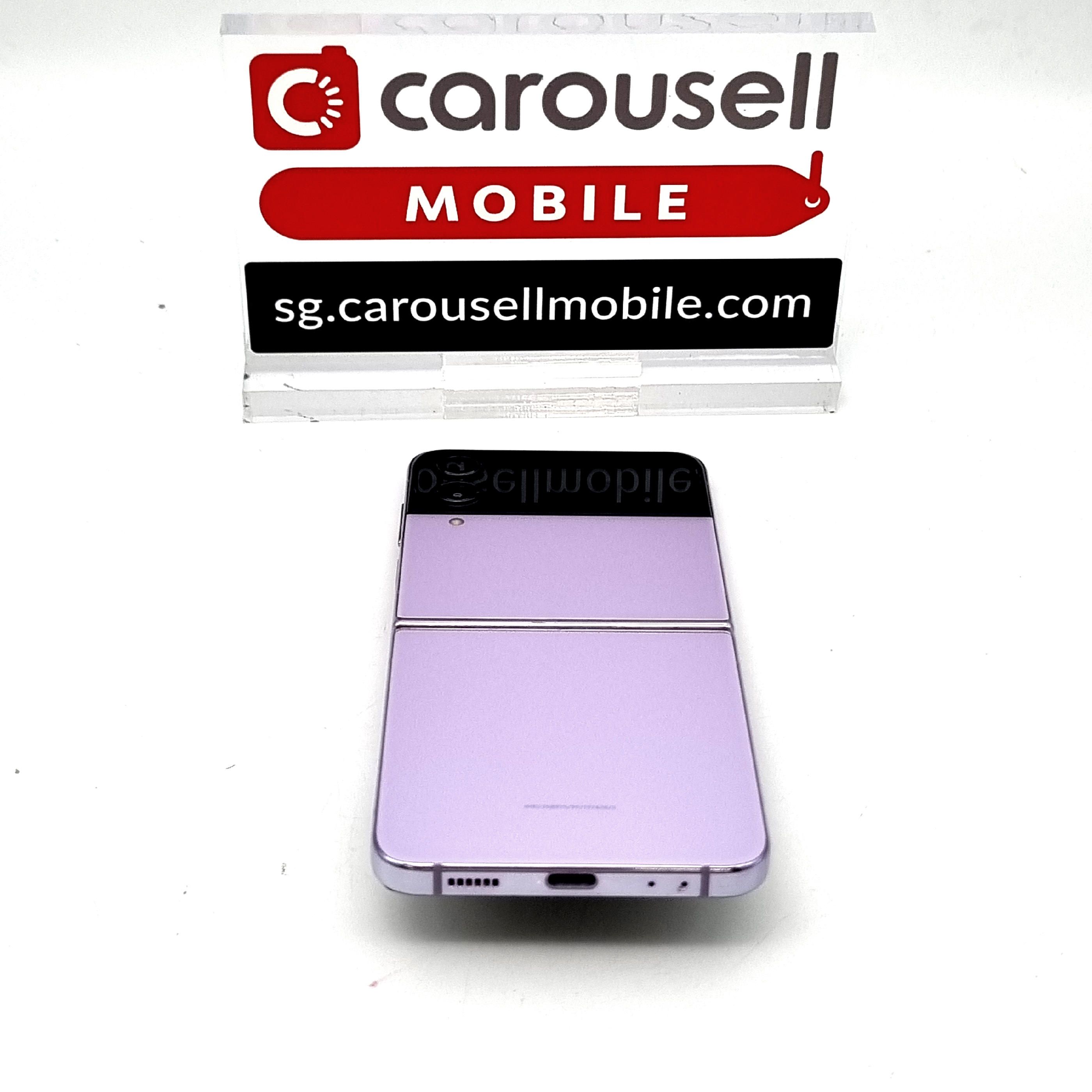 Galaxy Z Flip 4 Bora Purple 256GB, Mobile Phones & Gadgets, Mobile ...