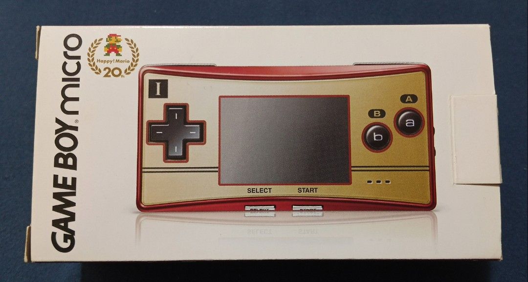 Game Boy Micro: Mario 20th Anniversary (Famicom Color), Video Gaming ...