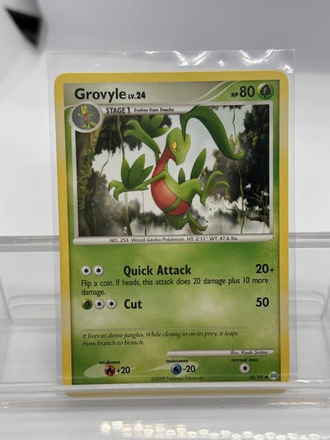 Grovyle #39 Pokemon Arceus, Hobbies & Toys, Toys & Games on Carousell