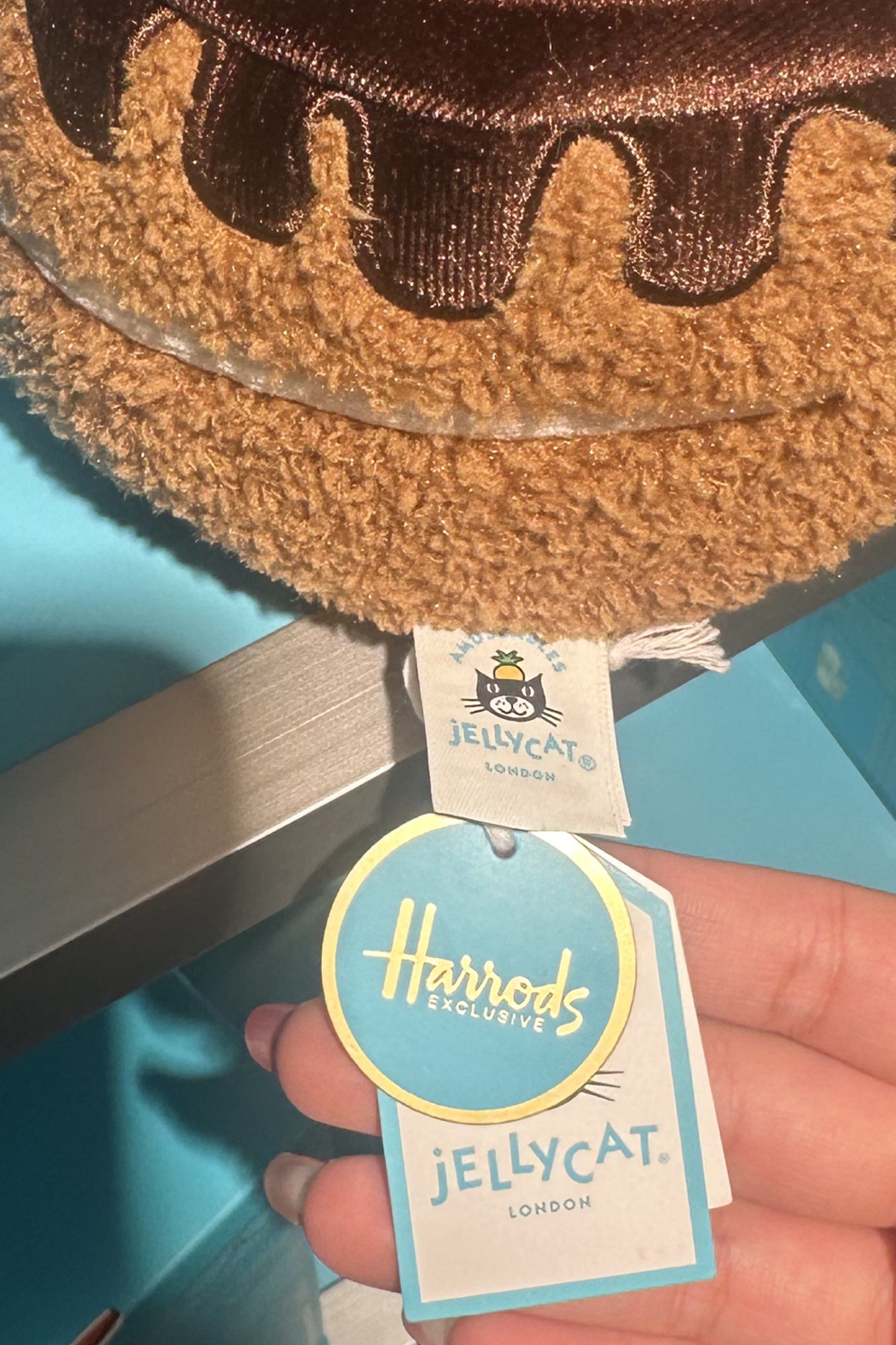 Harrods exclusive Jellycat Glacy Chocolate Cake, Hobbies & Toys, Toys ...