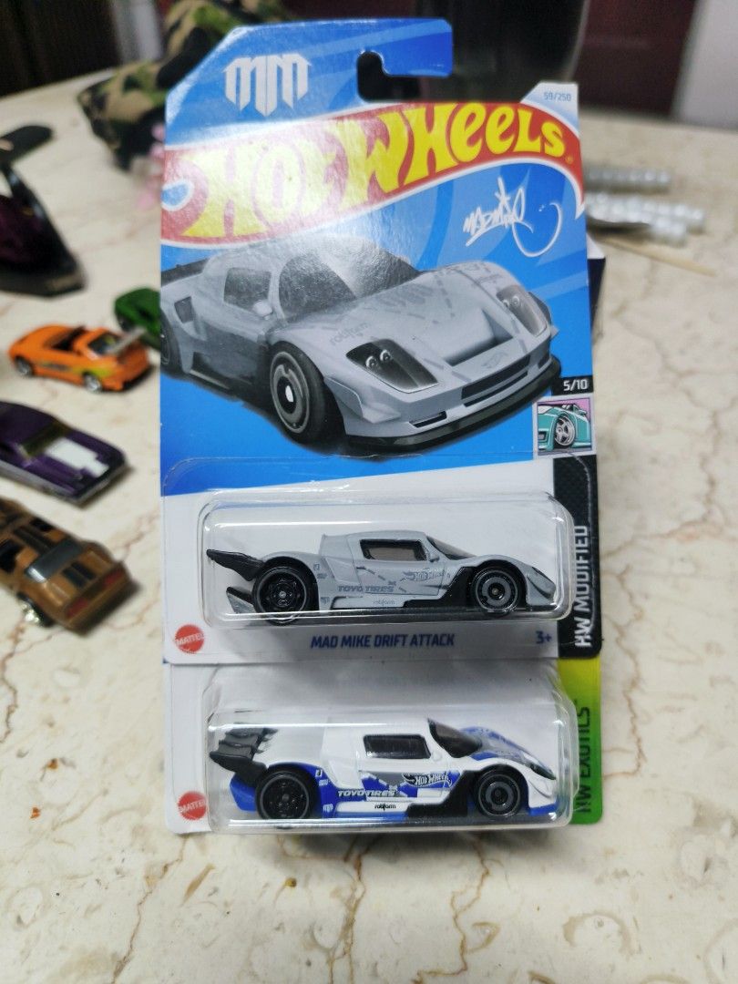 Hot Wheels Mad Mike Drift Attack, Hobbies & Toys, Toys & Games on Carousell