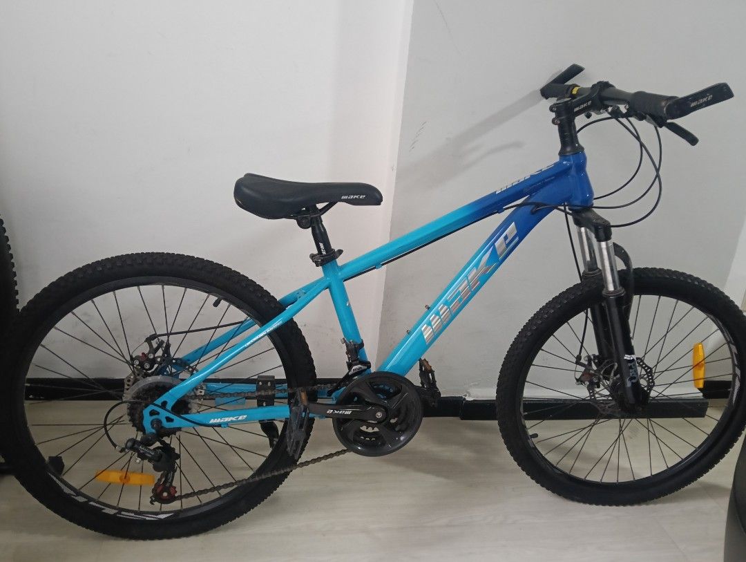 HSKE Mountain Bike - Blue, Sports Equipment, Bicycles & Parts, Bicycles ...