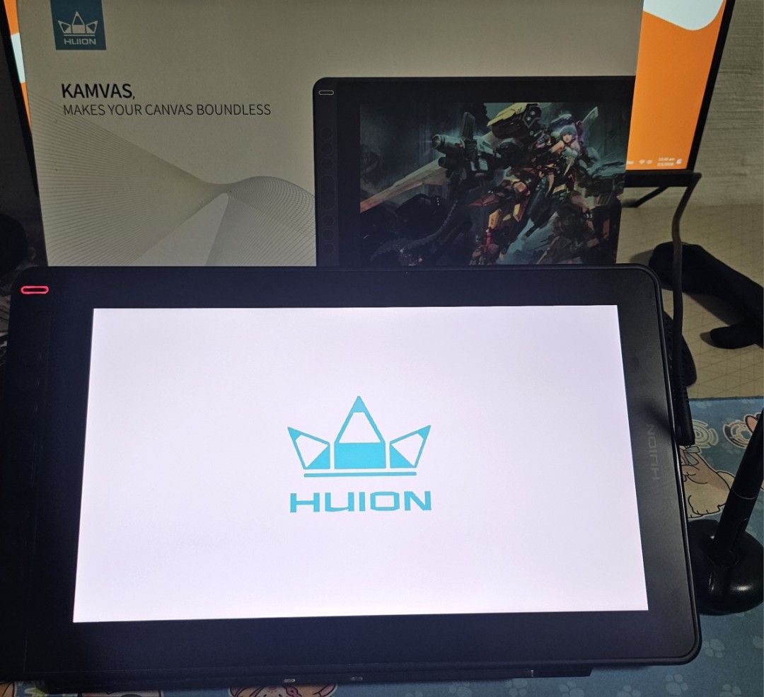 Huion Kamvas 13 (gen1) Drawing Tablet, Mobile Phones & Gadgets, Tablets ...