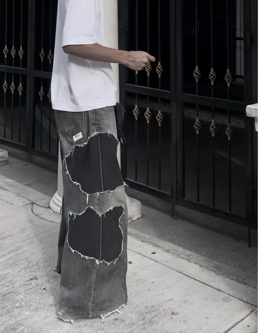 HVY BAGGY JEANS CUSTOM (NOT SVG,KRUEL,ALL LOVE,KRTKL,KRUEL,BALENCIAGA ...