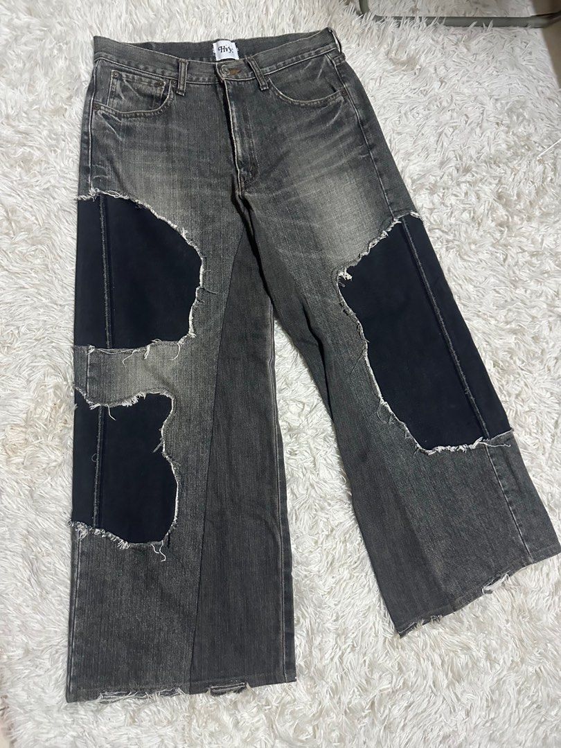 HVY BAGGY JEANS CUSTOM (NOT SVG,KRUEL,ALL LOVE,KRTKL,KRUEL,BALENCIAGA ...