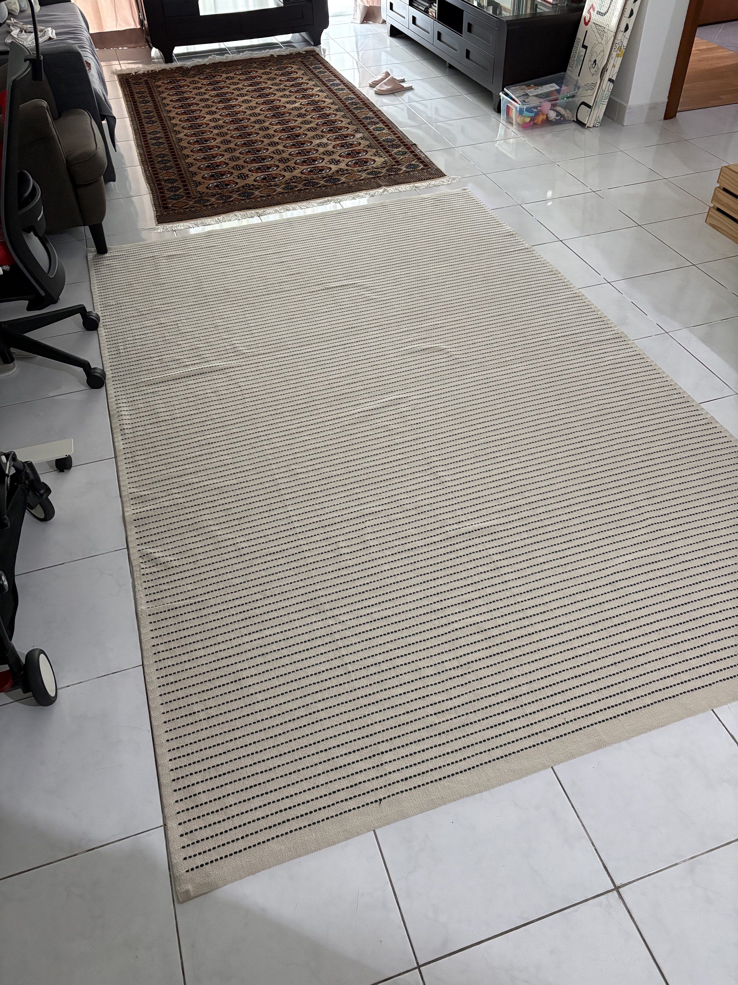 IKEA STARREKLINTE Rug / Carpet – 155 × 220 cm, Furniture & Home Living ...