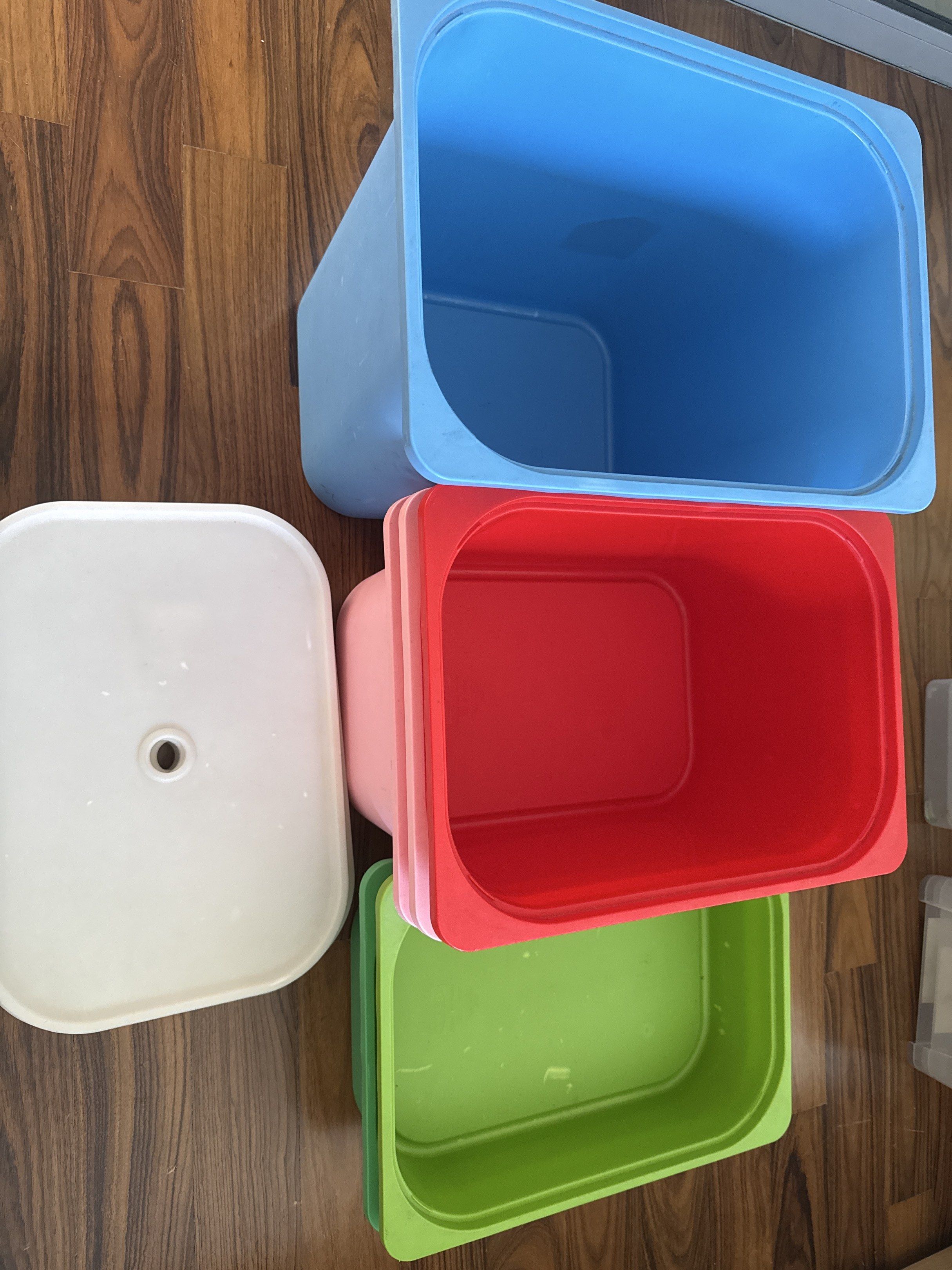 IKEA TROFAST Storage box with Lid, Furniture & Home Living, Home ...