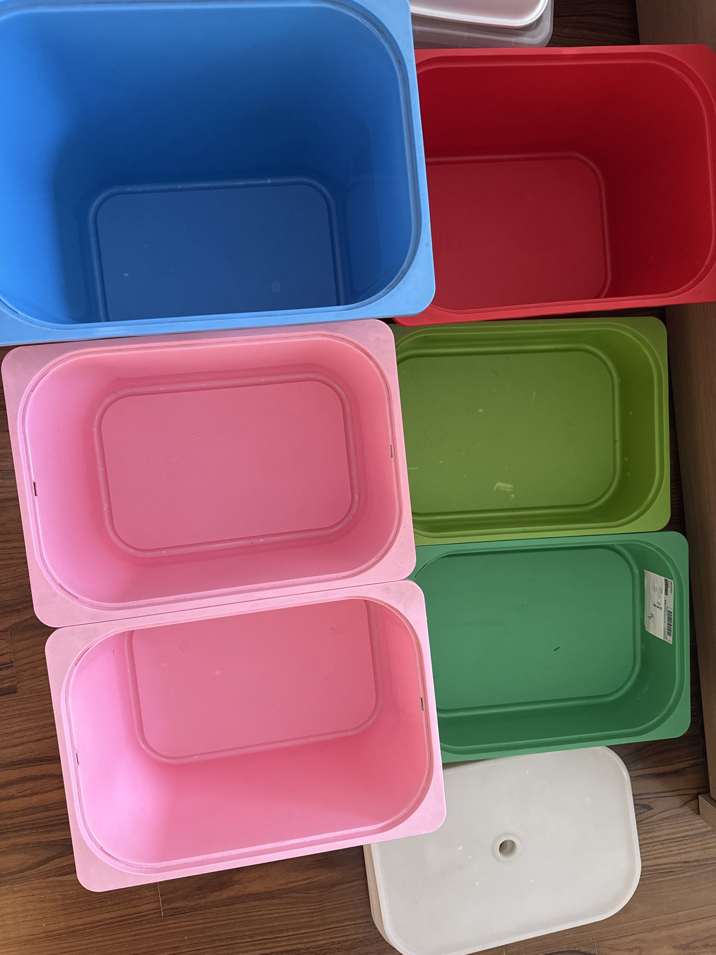 IKEA TROFAST Storage box with Lid, Furniture & Home Living, Home ...