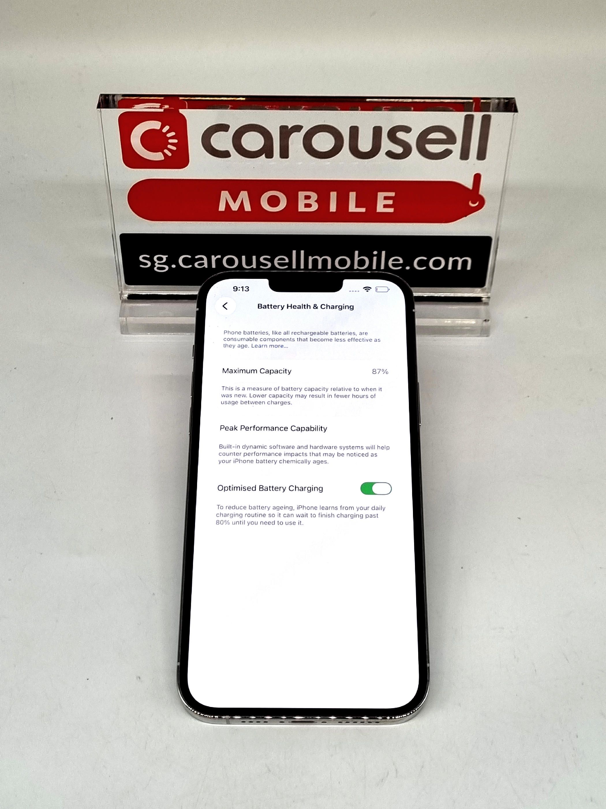 iPhone 13 Pro Max Silver 256GB, Mobile Phones & Gadgets, Mobile Phones ...