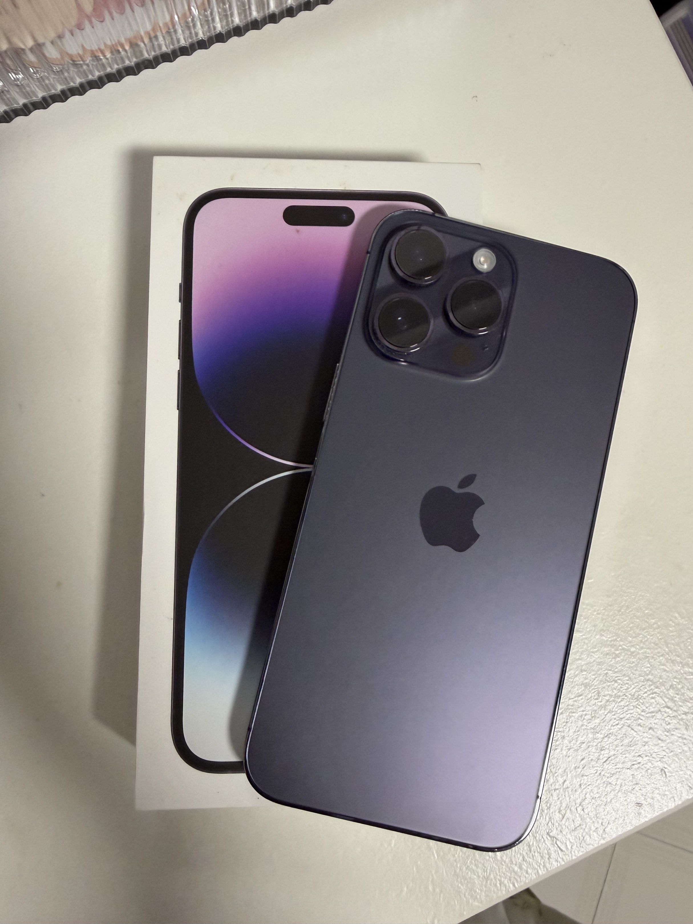 iPhone 14 Pro Max Deep Purple 256GB, Mobile Phones & Gadgets, Mobile ...