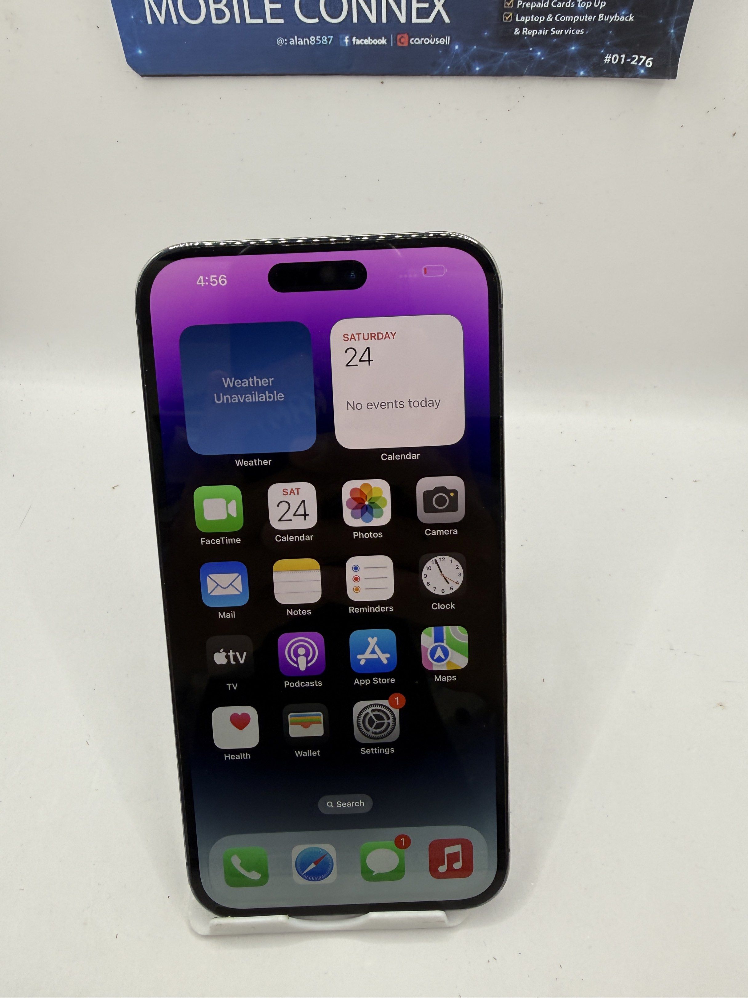 iPhone 14 Pro Max Deep Purple 128GB, Mobile Phones & Gadgets, Mobile ...