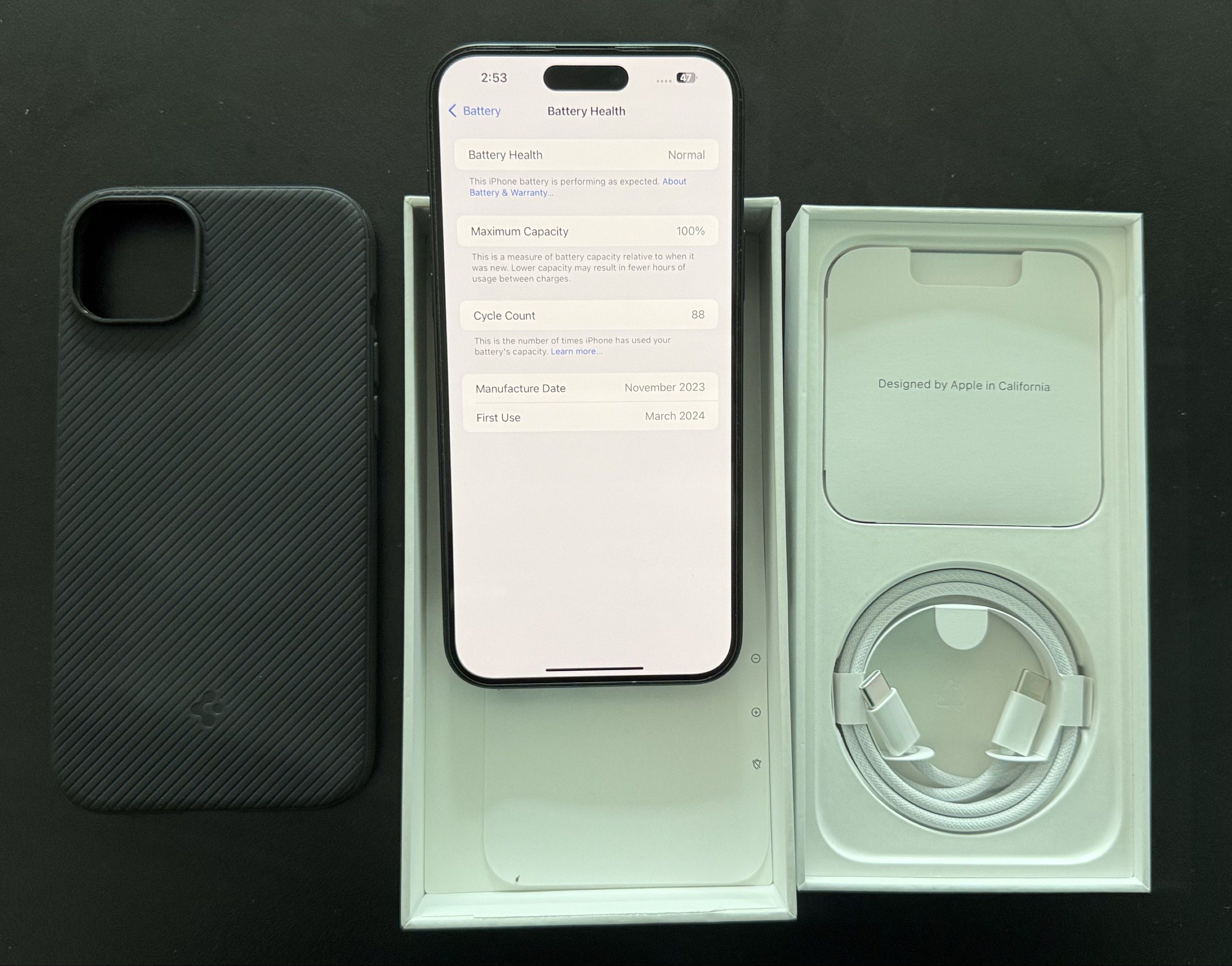 iPhone 15 Plus Black 128GB, Mobile Phones & Gadgets, Mobile Phones ...