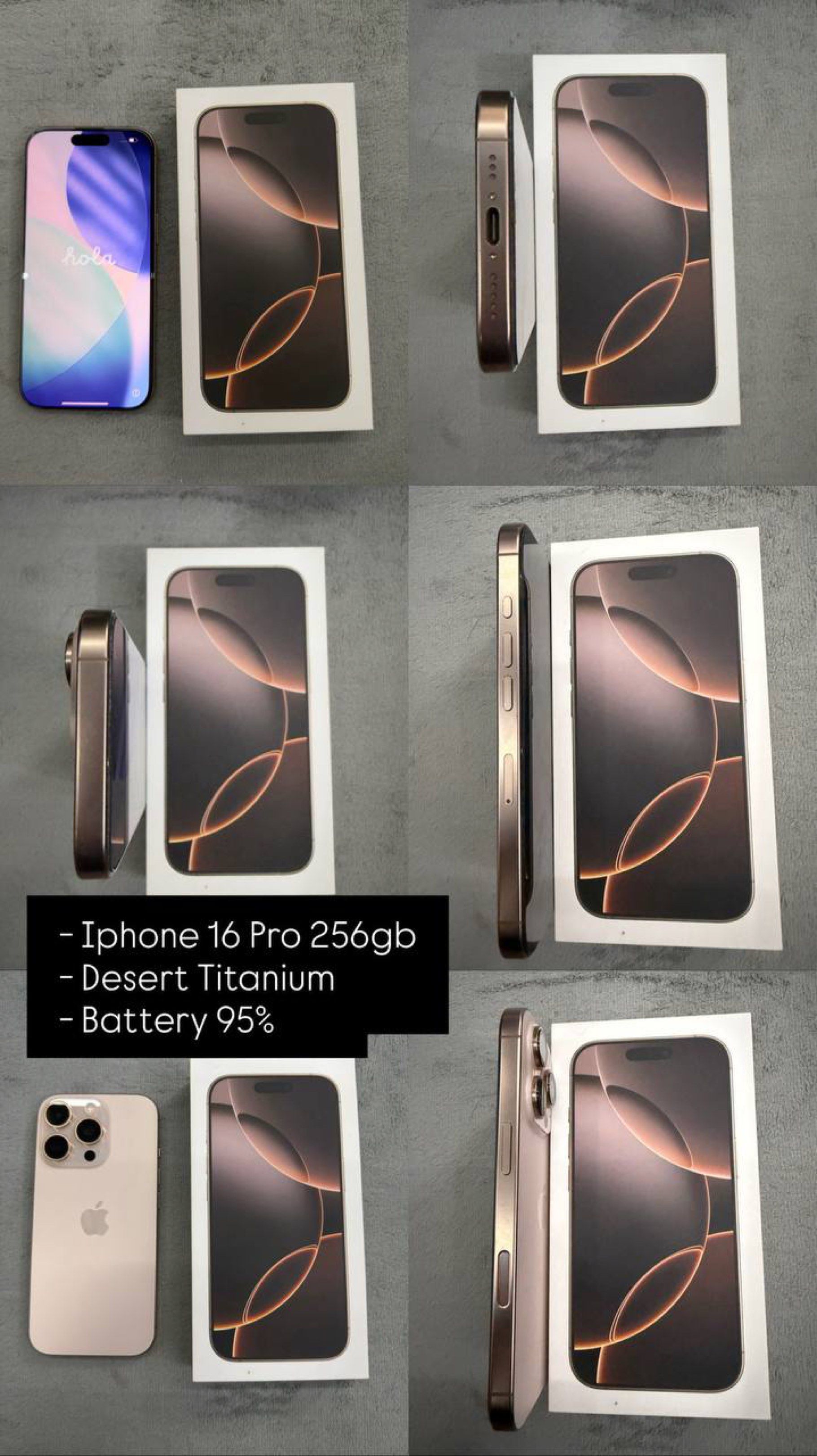 iPhone 16 Pro Desert Titanium 256GB, Mobile Phones & Gadgets, Mobile ...