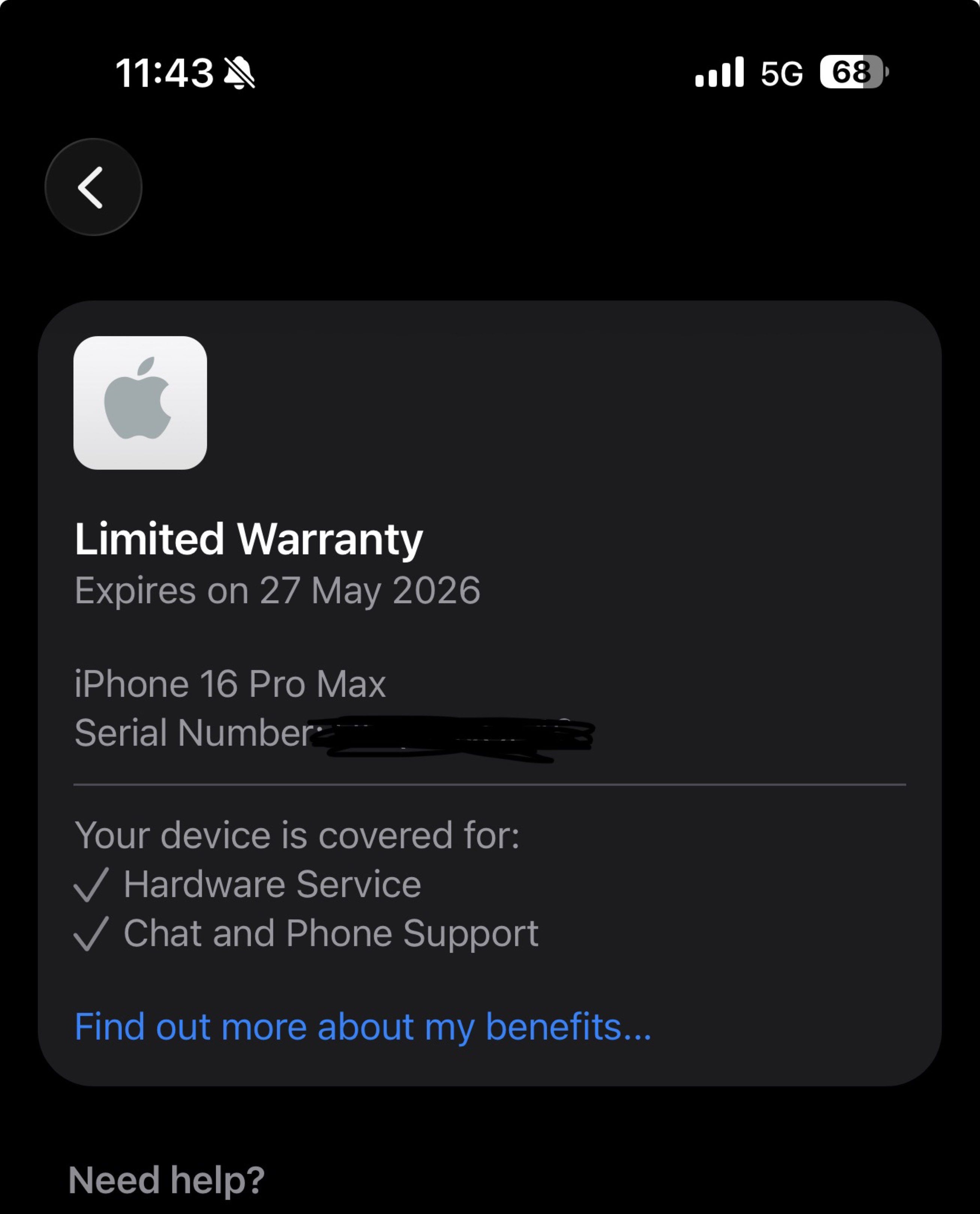 iPhone 16 Pro Max 512GB Black Titanium, Mobile Phones & Gadgets, Mobile ...