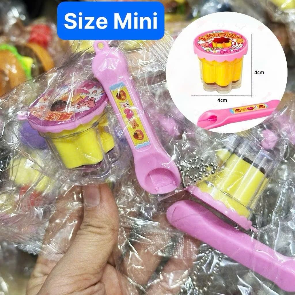 Japanese Toy Kids Play Pretend Mini Pudding Feeding Toys Set Children ...