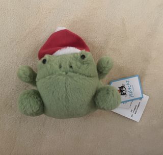 Jellycat Ricky Rain Frog Bag Charm, 興趣及遊戲, 玩具 & 遊戲類 - Carousell