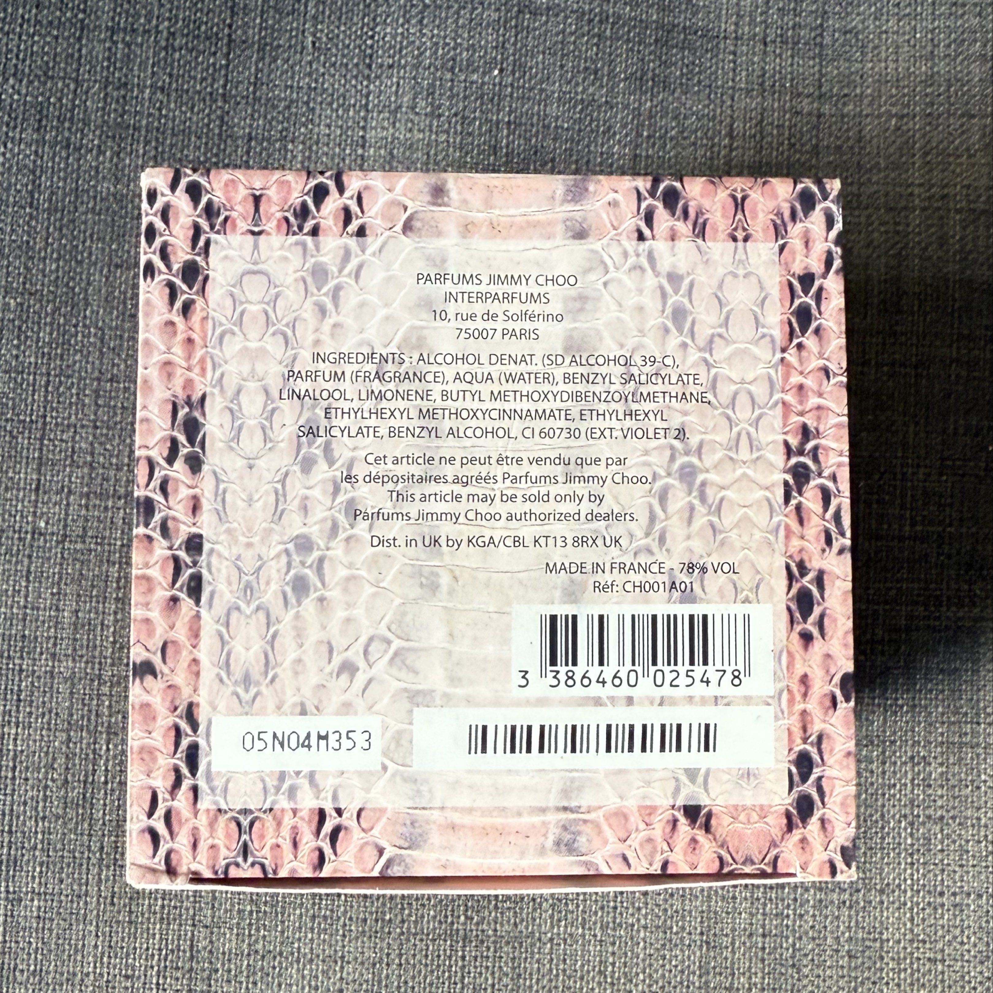 Jimmy Choo Eau de Parfum 100ml, Beauty & Personal Care, Fragrance ...