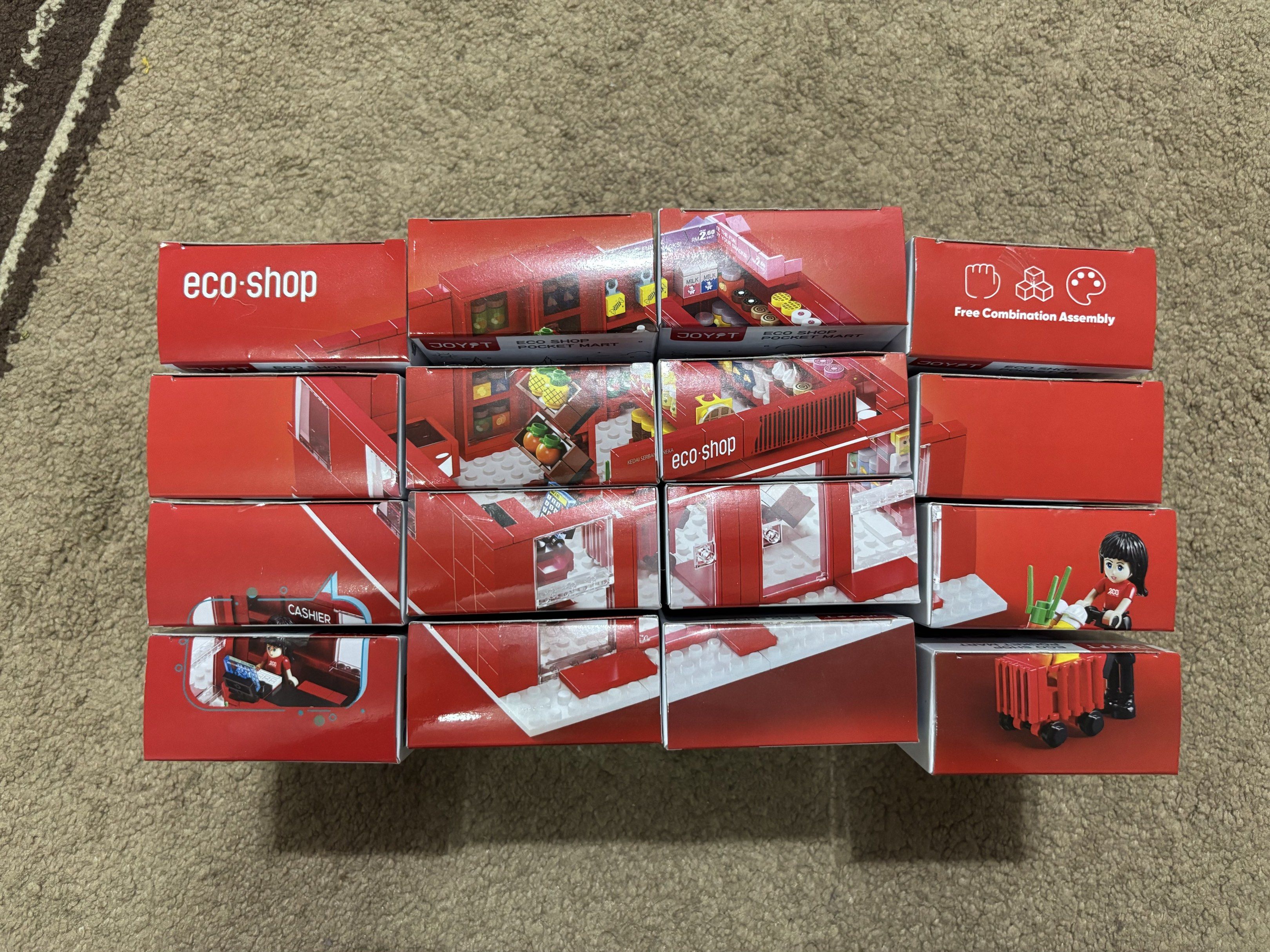 Joyit Eco Shop Pocket Mart Set 16 Boxes Eco-Shop Original New In Box ...