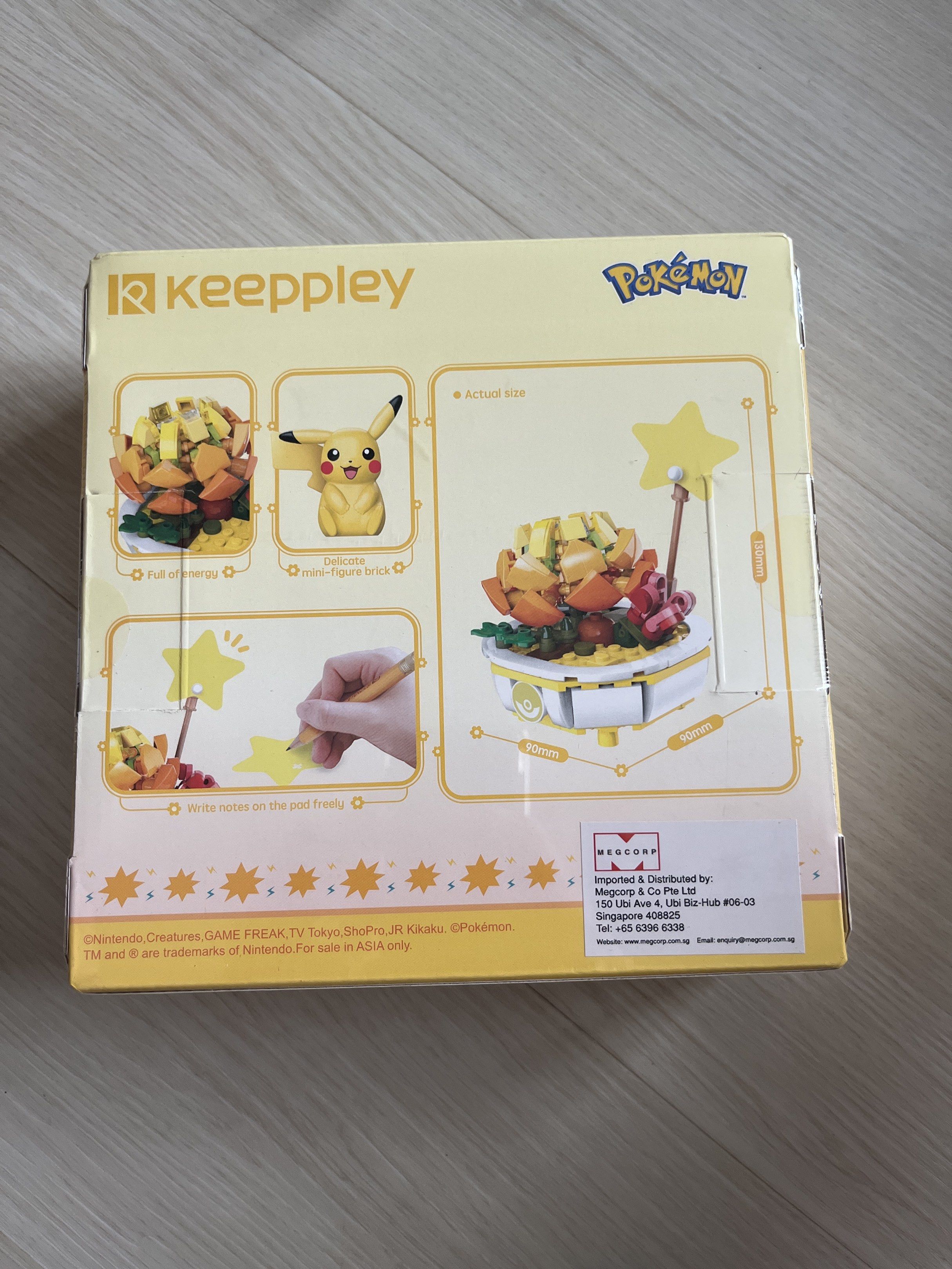 Keepley Pokemon Pikachu Bonsai Building Block Set, Hobbies & Toys, Toys ...