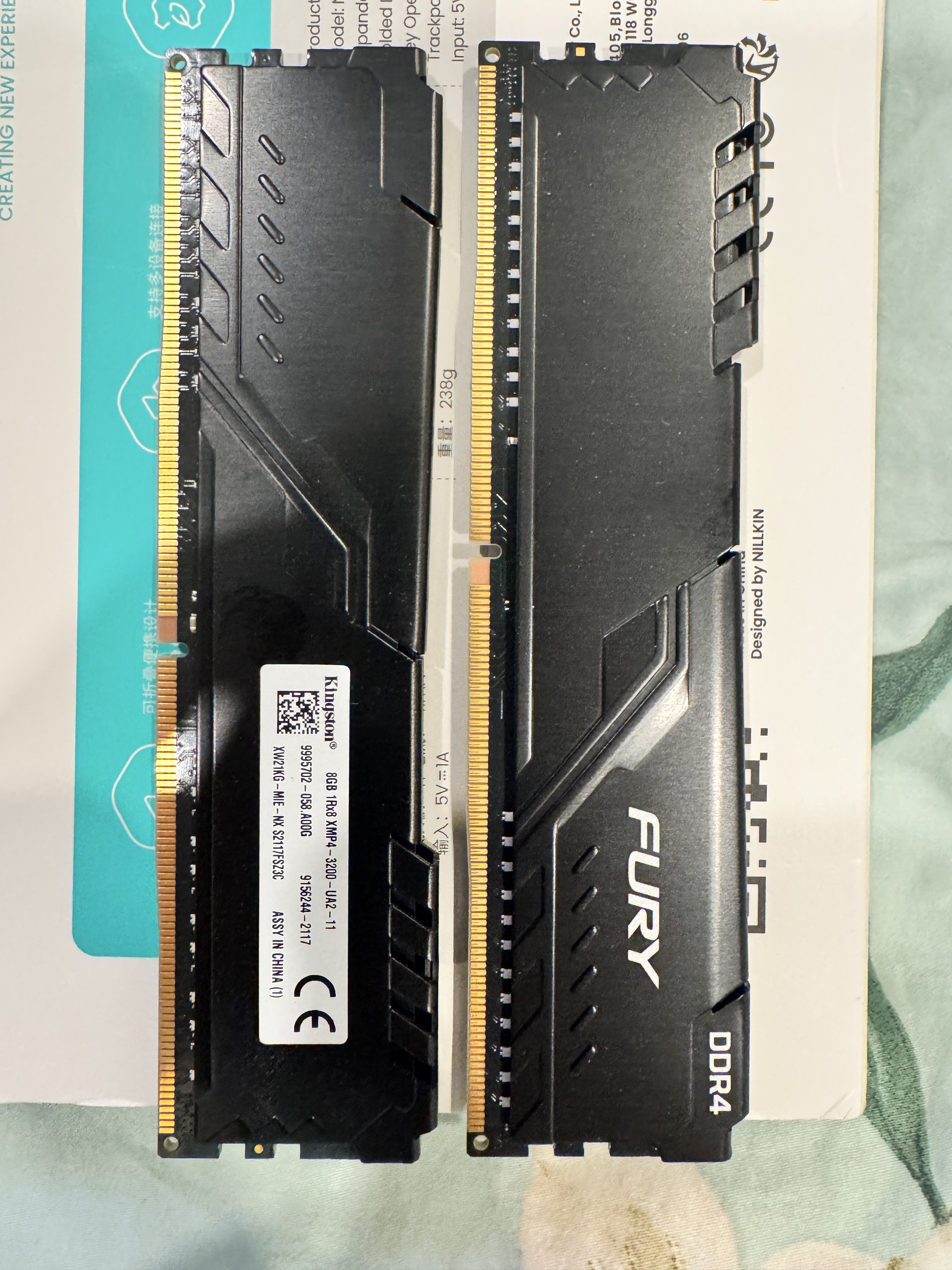 Kingston FURY DDR4 8GB RAM, Computers & Tech, Parts & Accessories ...