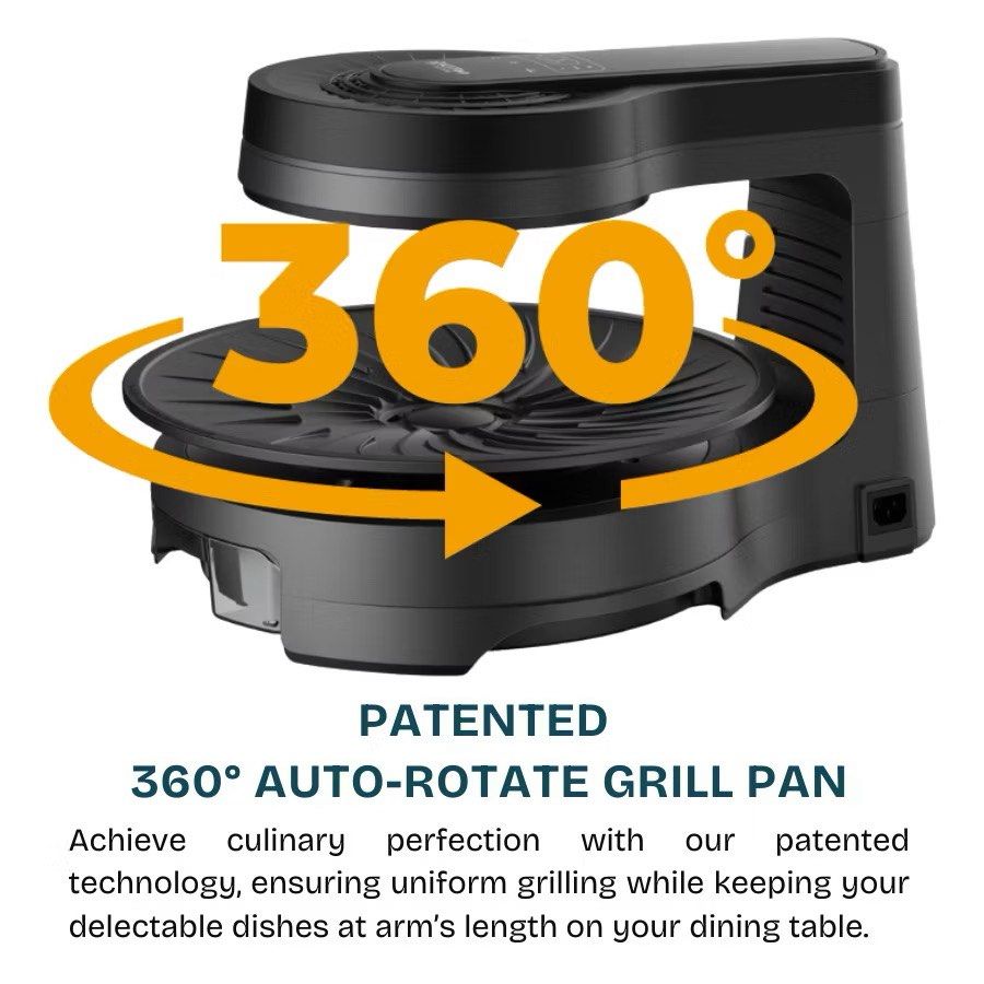 KITH Smokeless BBQ - PyroGlow Touch | 99.9% Smokeless | Patented 360 ...