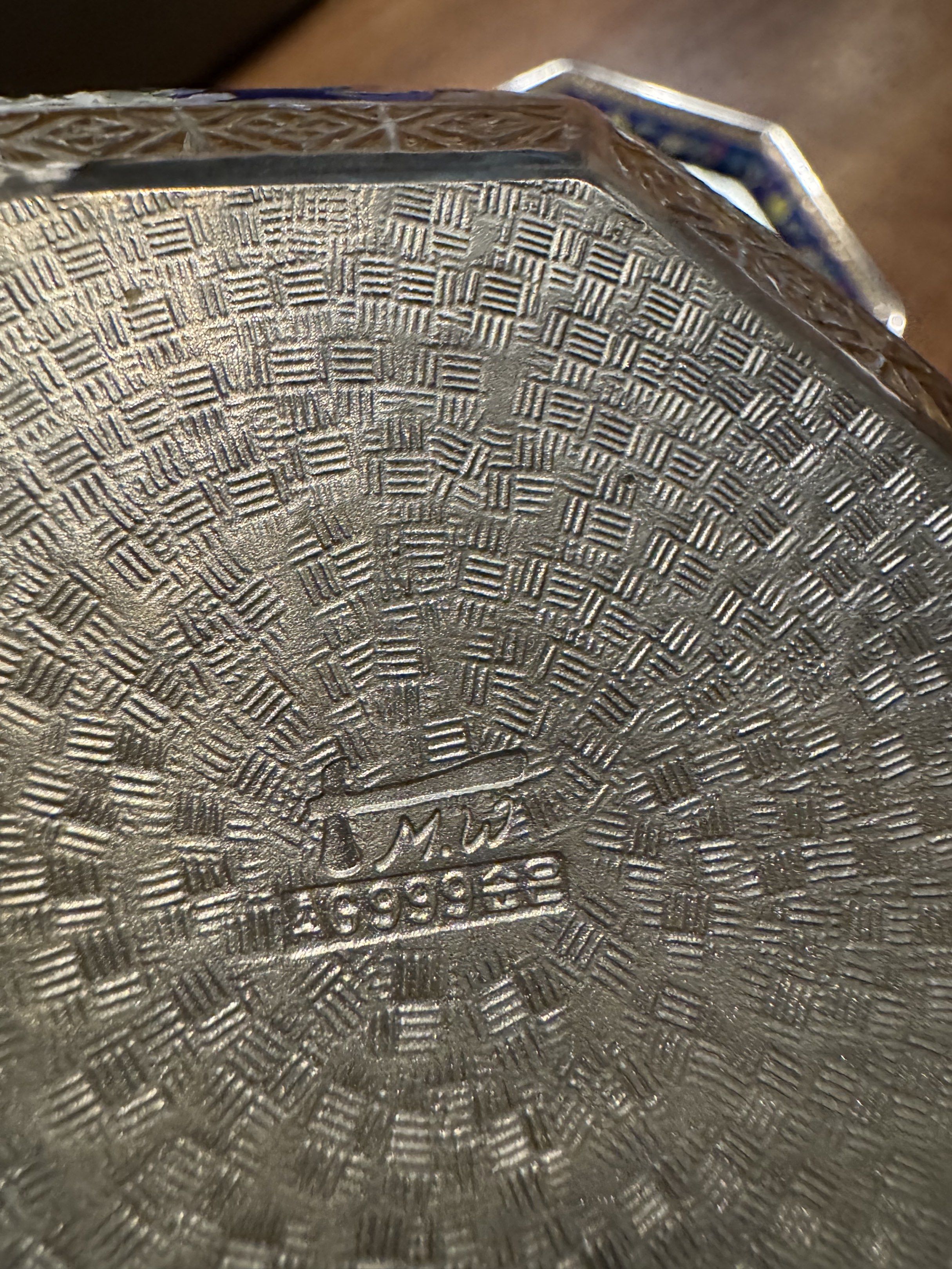 Korean Pure Silver Tea Set (1.237kg of silver) – 99.99% Fine Silver ...