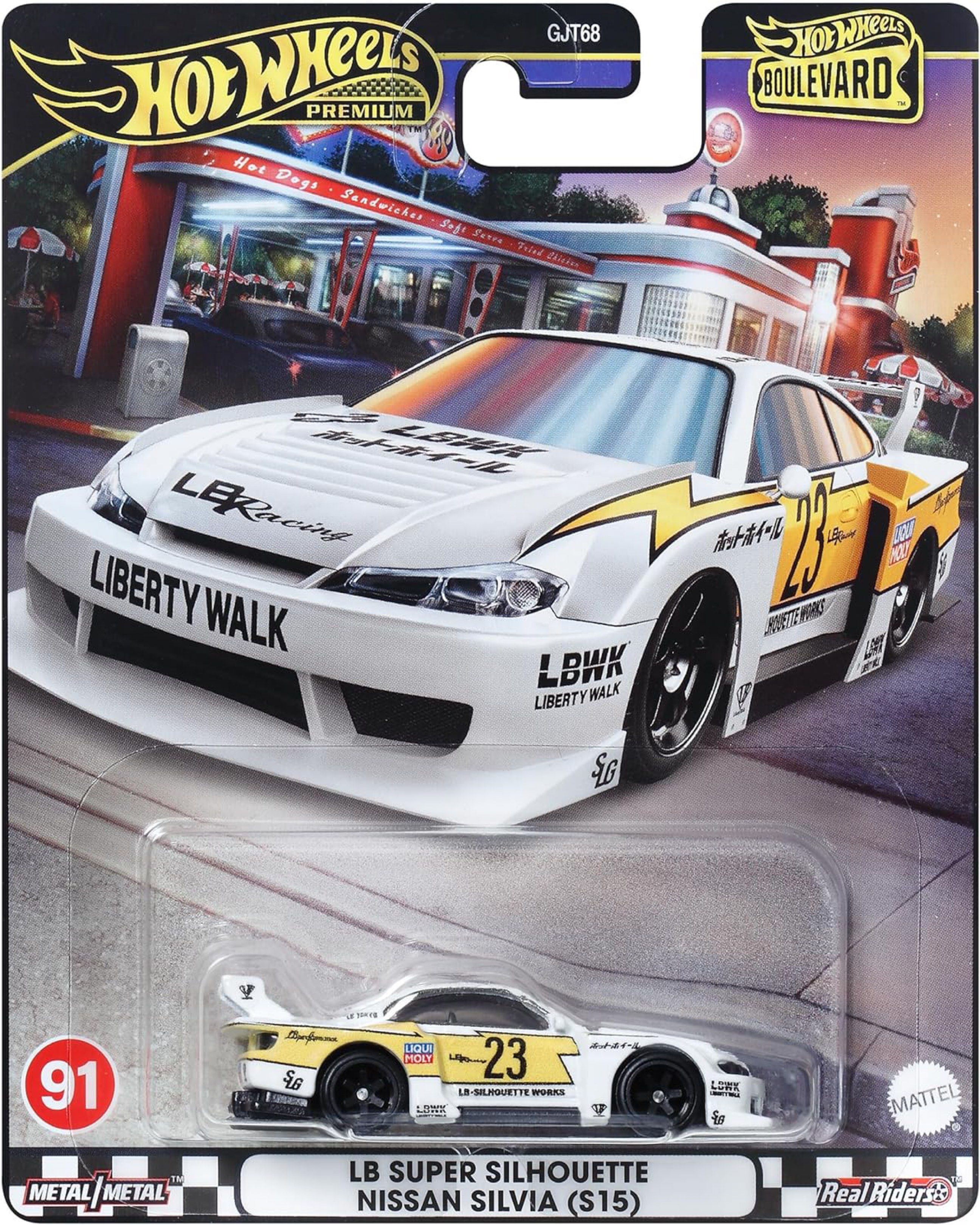 LB SUPER SILHOUETTE NISSAN SILVIA (S15) hot wheels premium, Hobbies ...