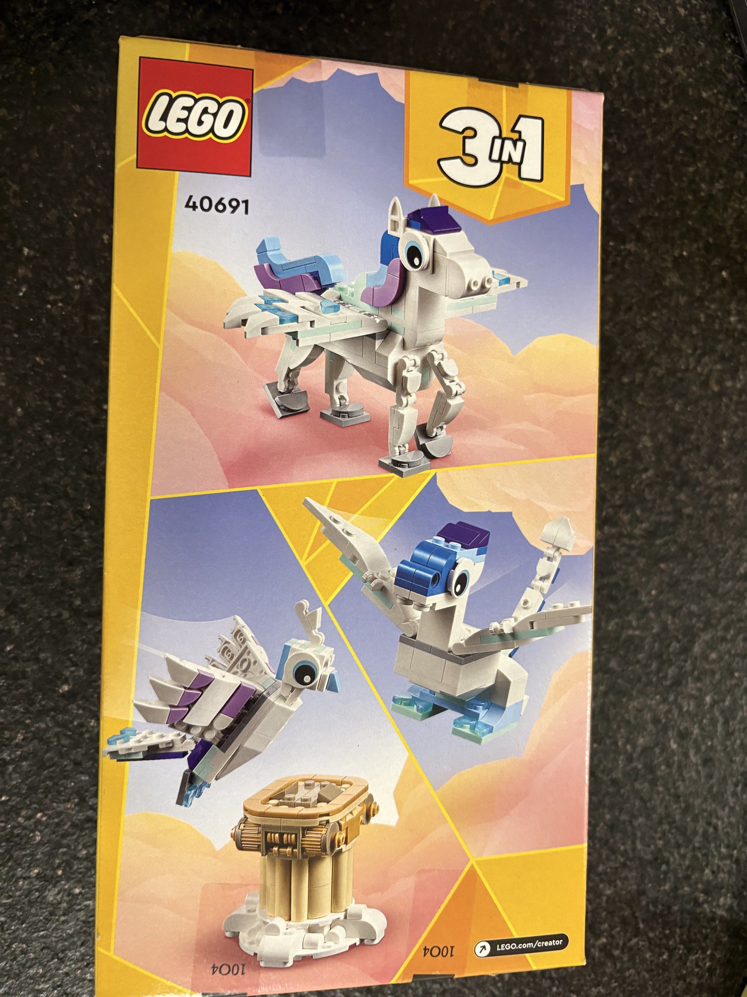 LEGO Creator 3-in-1 Mythical Creatures Set 40691, Hobbies & Toys, Toys ...